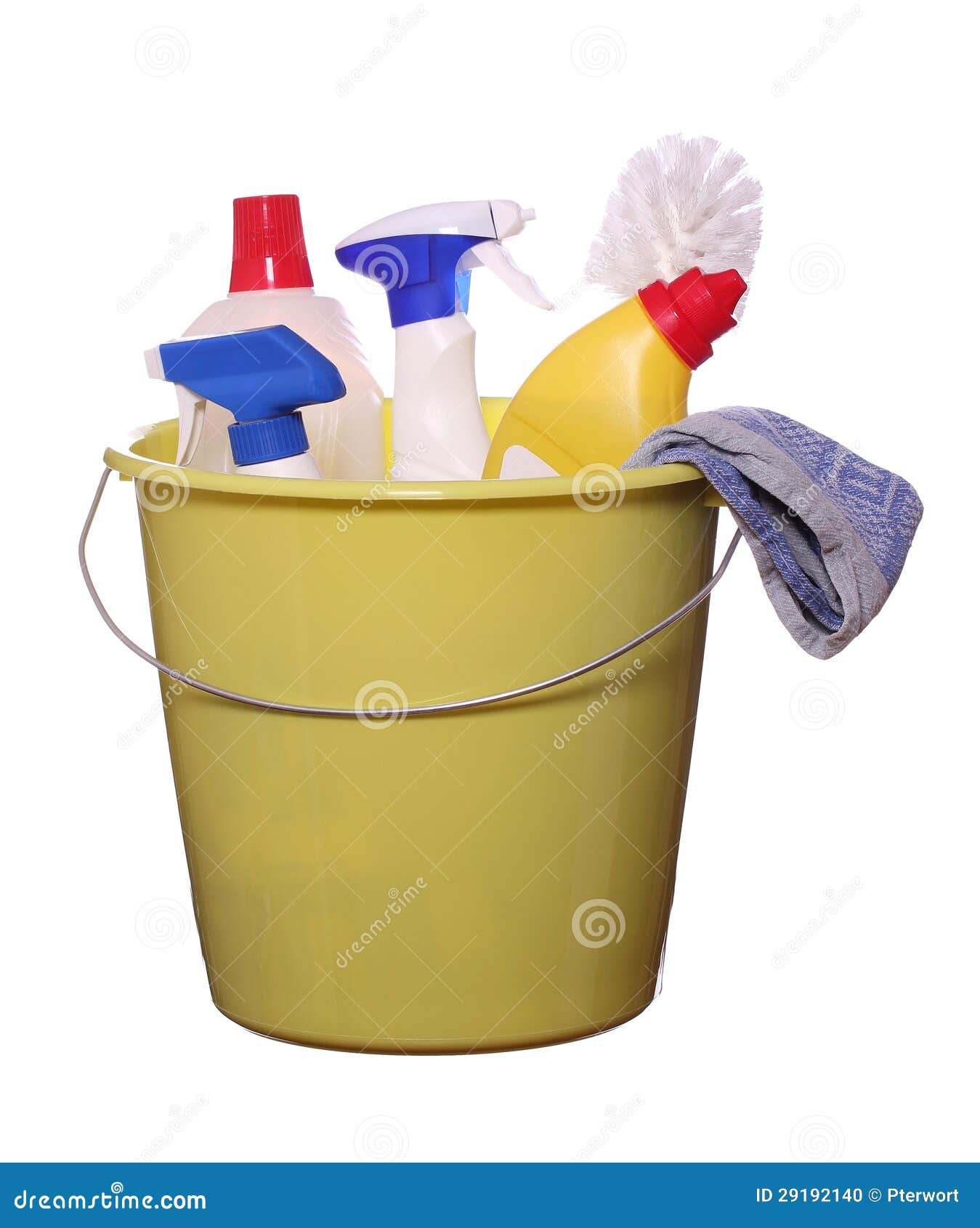 Cleaning objects stock photo. Image of hygiene, bucket - 29192140