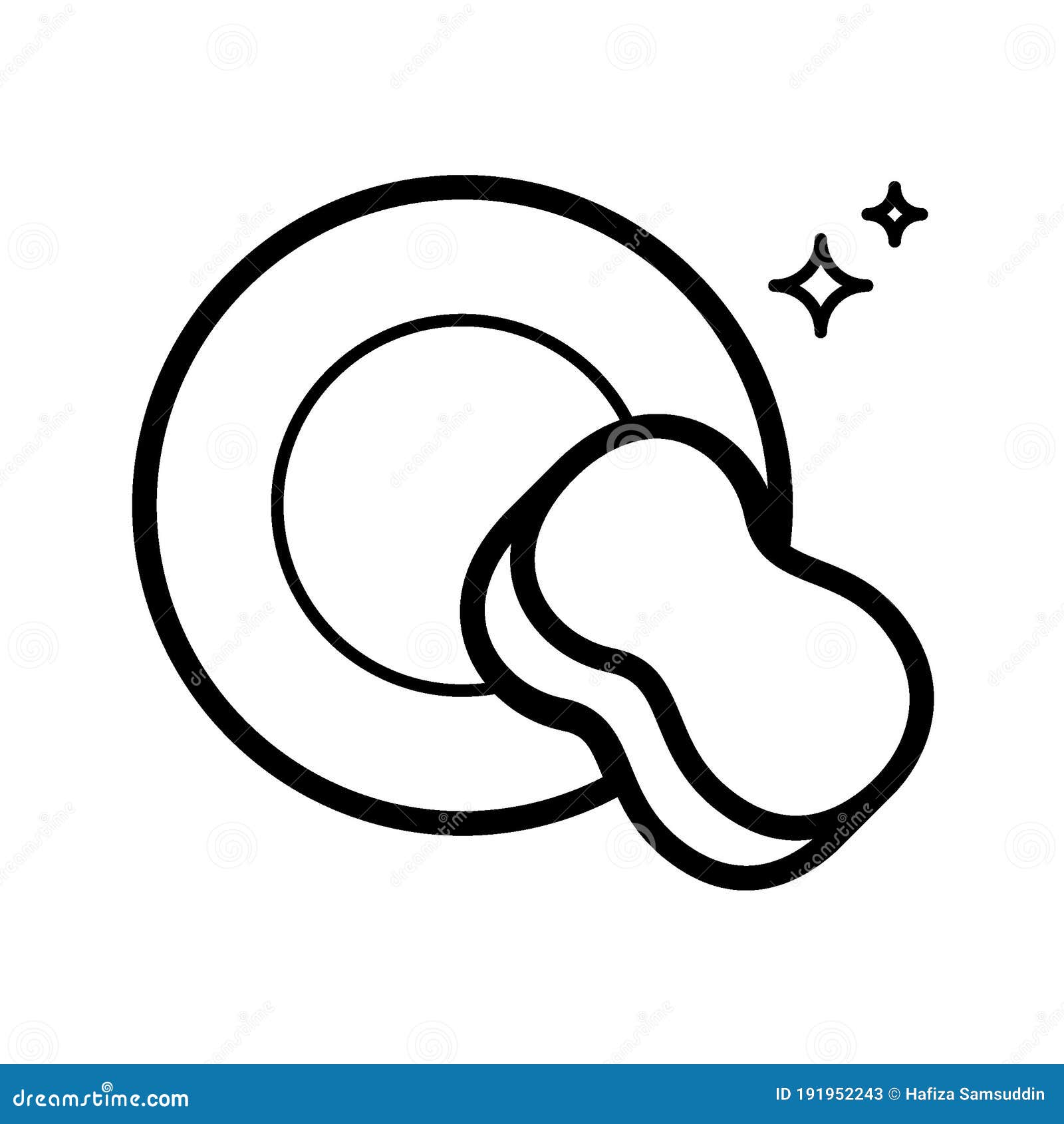 Cleaning Plate with Sponge. Vector Illustration Decorative Design Stock ...
