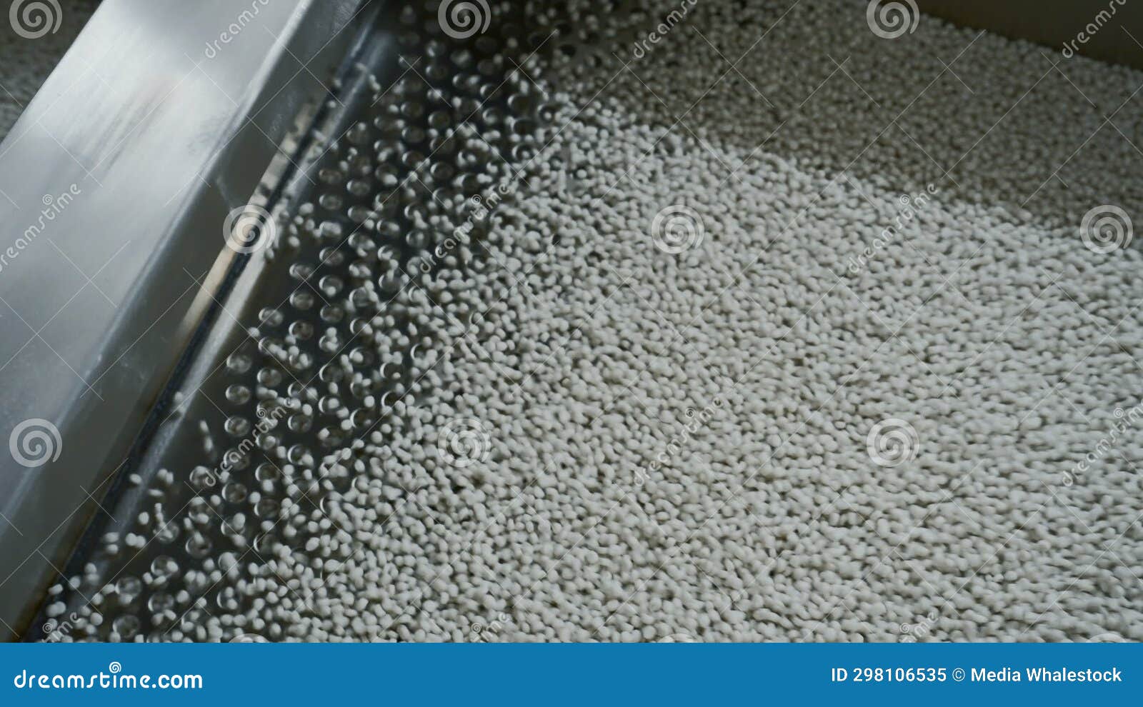 Cleaning of Polymer Granules. Creative Stock Video - Video of liquid ...