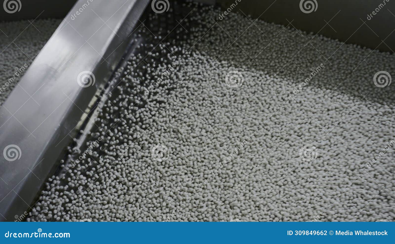 Cleaning of Polymer Granules. Creative Stock Photo - Image of propylene ...