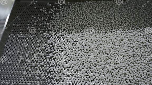 Cleaning of Polymer Granules. Creative Stock Photo - Image of stream ...