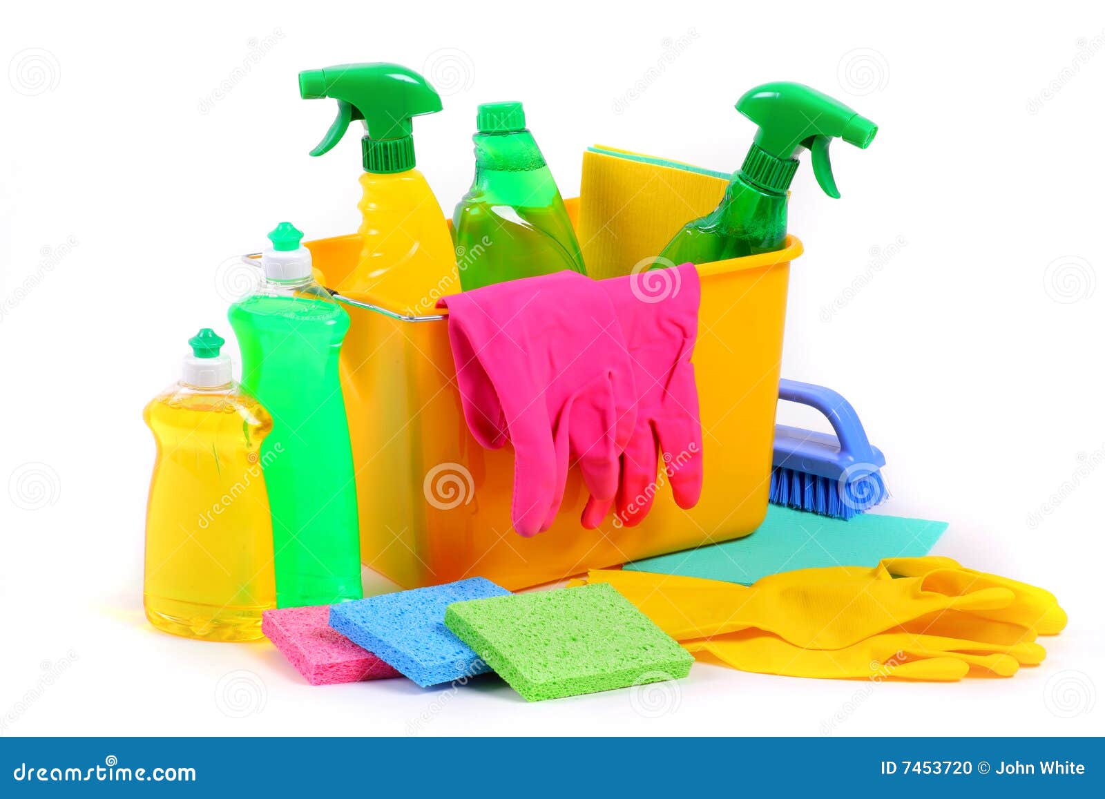 Cleaning products stock photo. Image of industry, house - 7453720