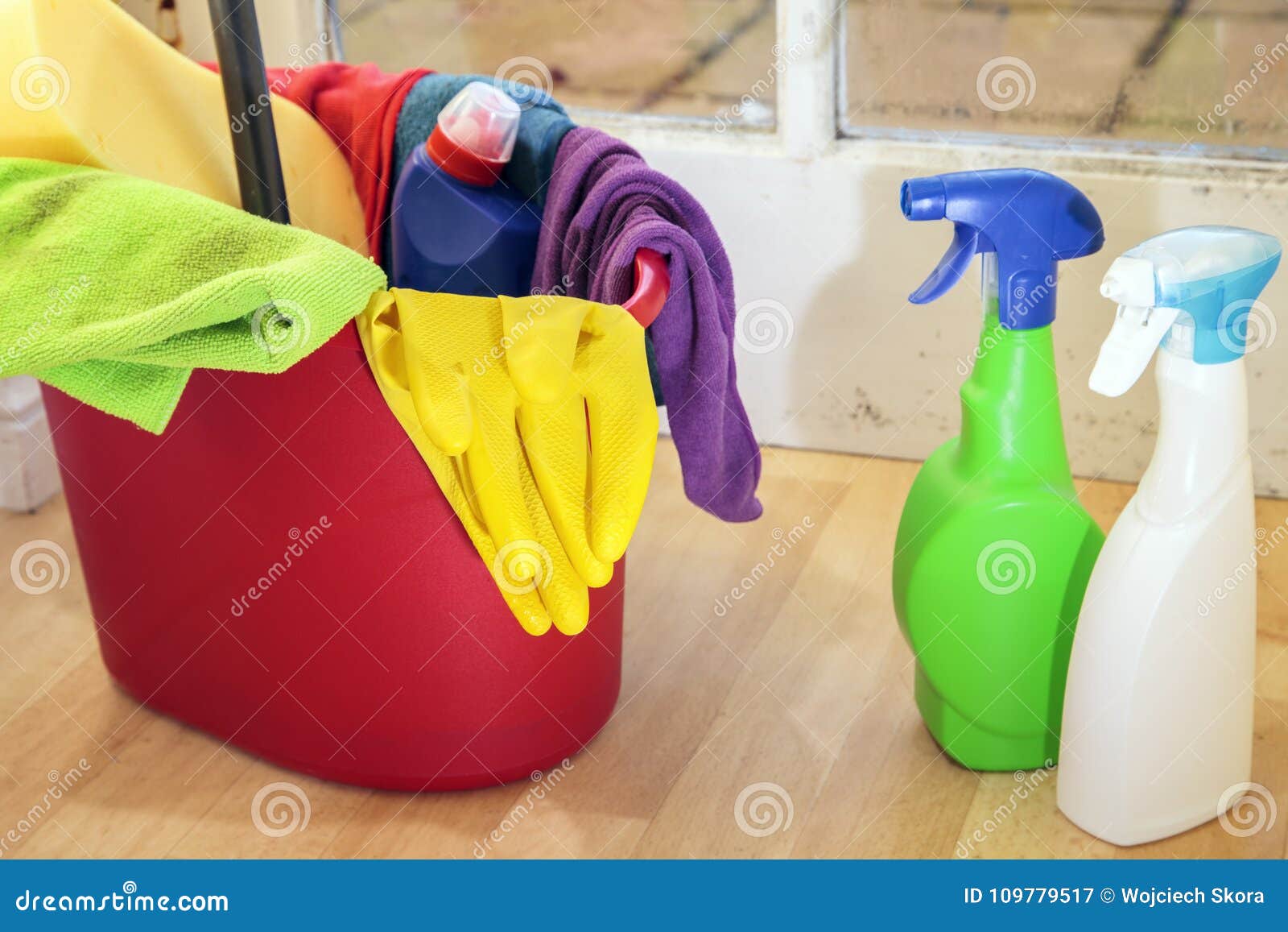 Cleaning products stock image. Image of angle, cleaning - 109779517