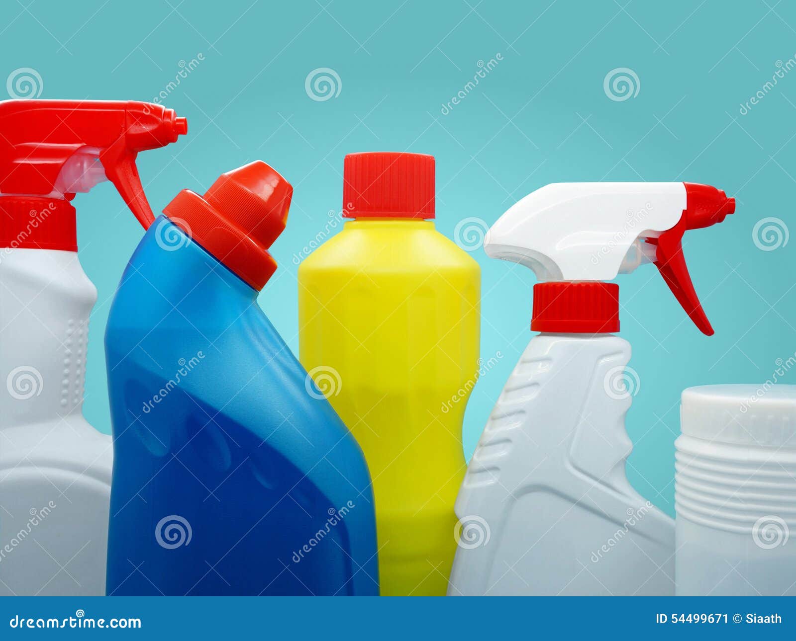 Cleaning Products stock image. Image of products, bottles - 54499671