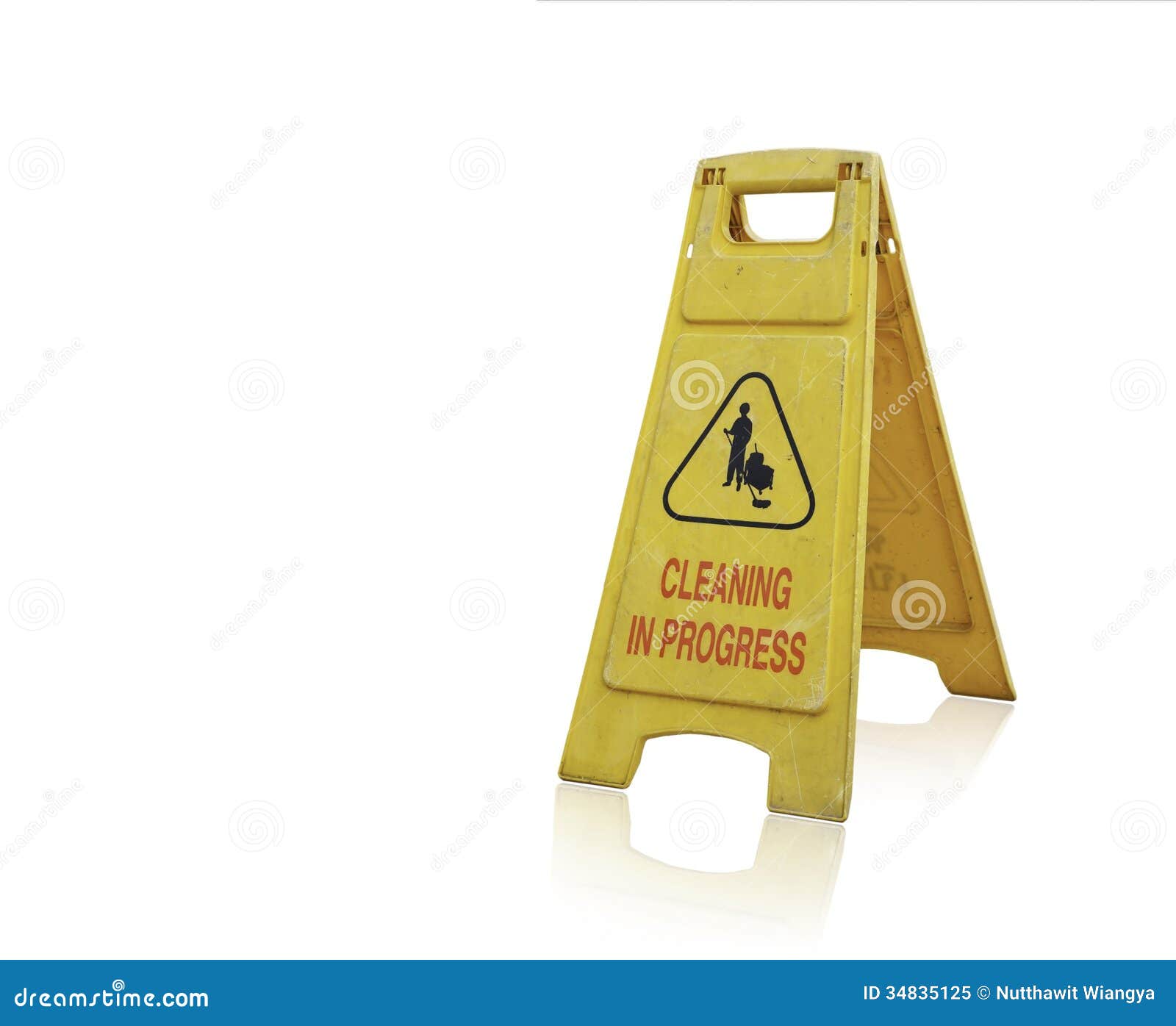 Cleaning in progress stock image. Image of maintenance - 34835125