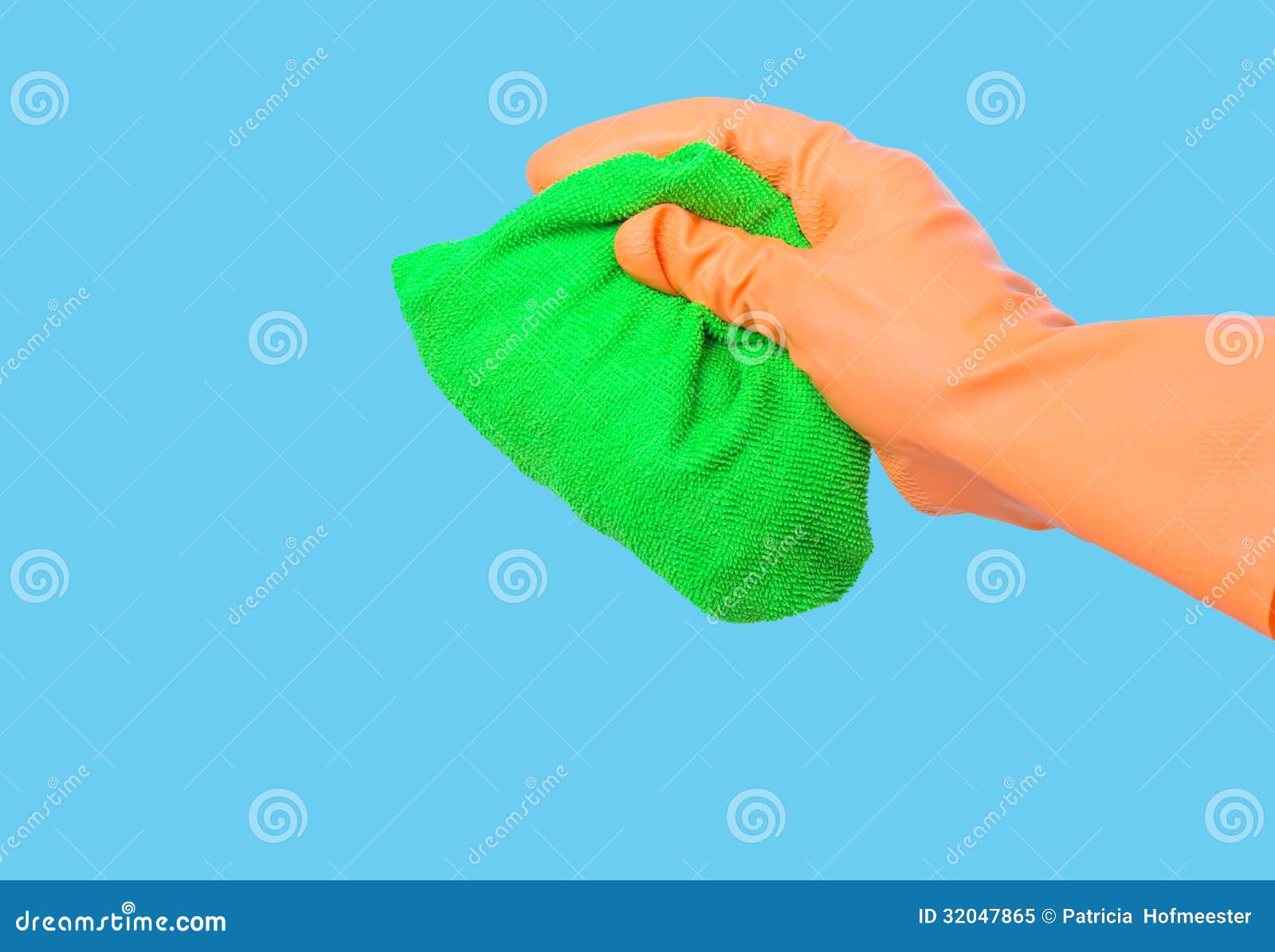 Cleaning with rag stock image. Image of hand, glove, protective - 32047865