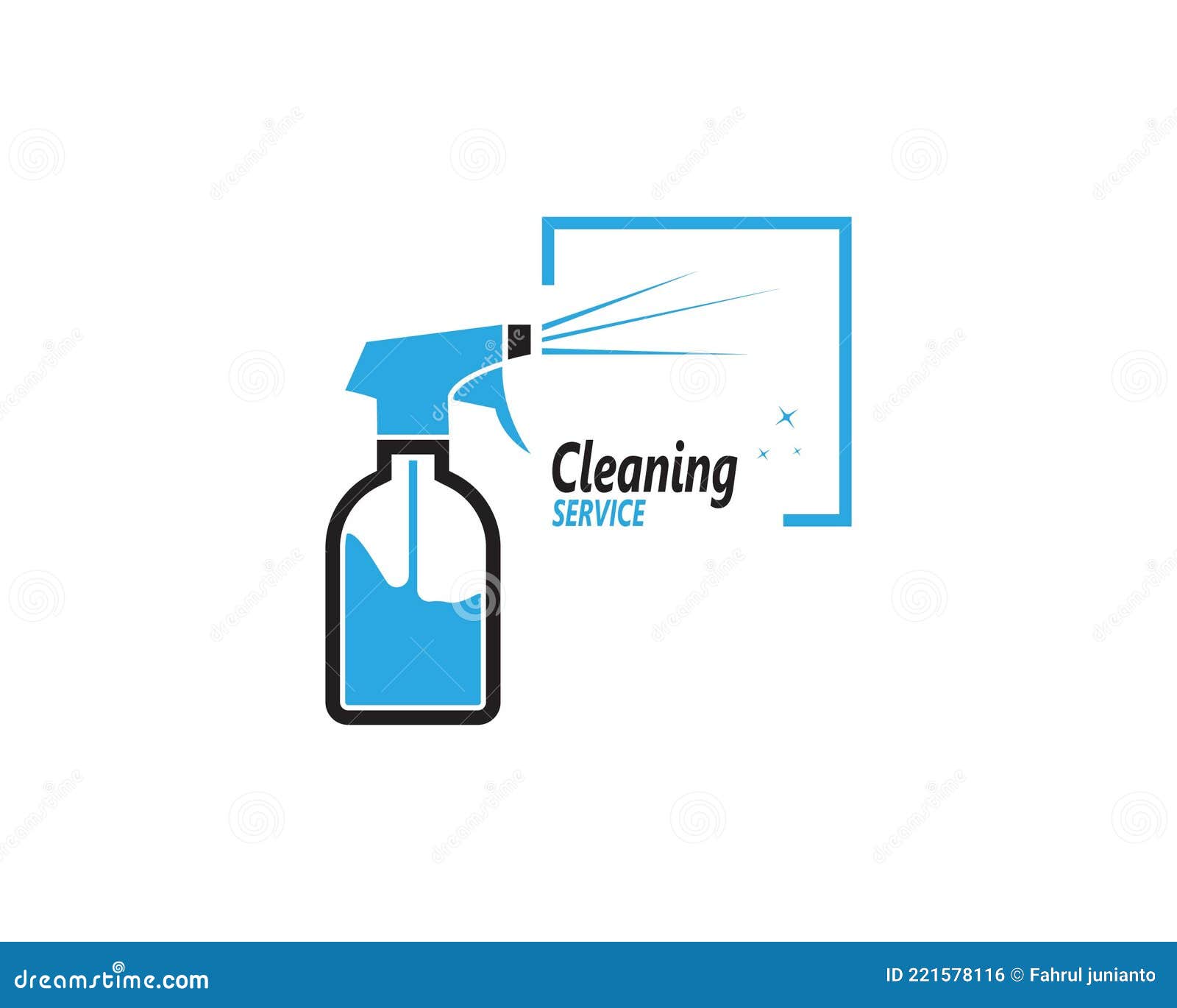 Cleaning Service Icon and Symbol Vector Illustration Stock Vector ...