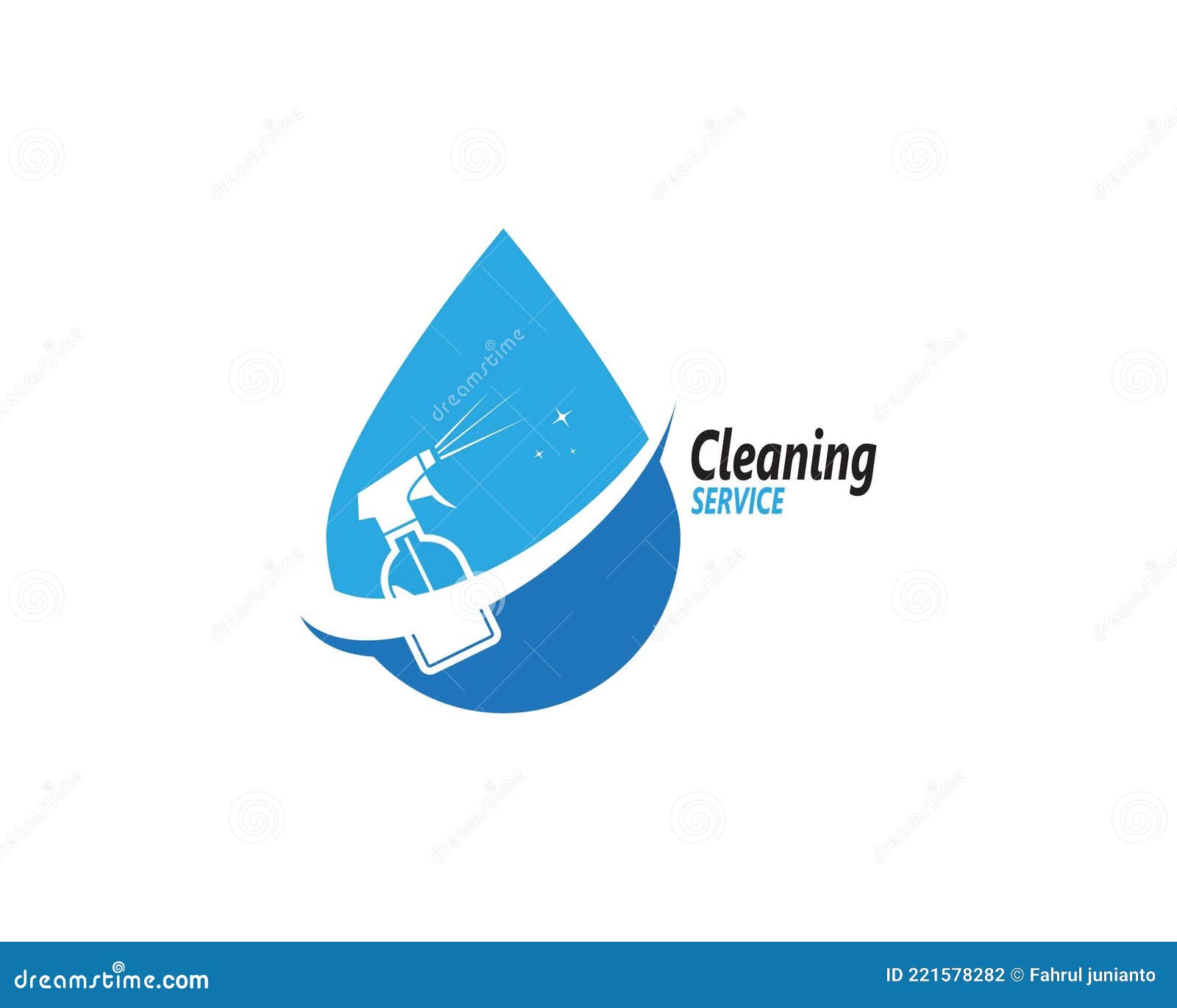 Cleaning Service Icon and Symbol Vector Illustration Stock Vector ...
