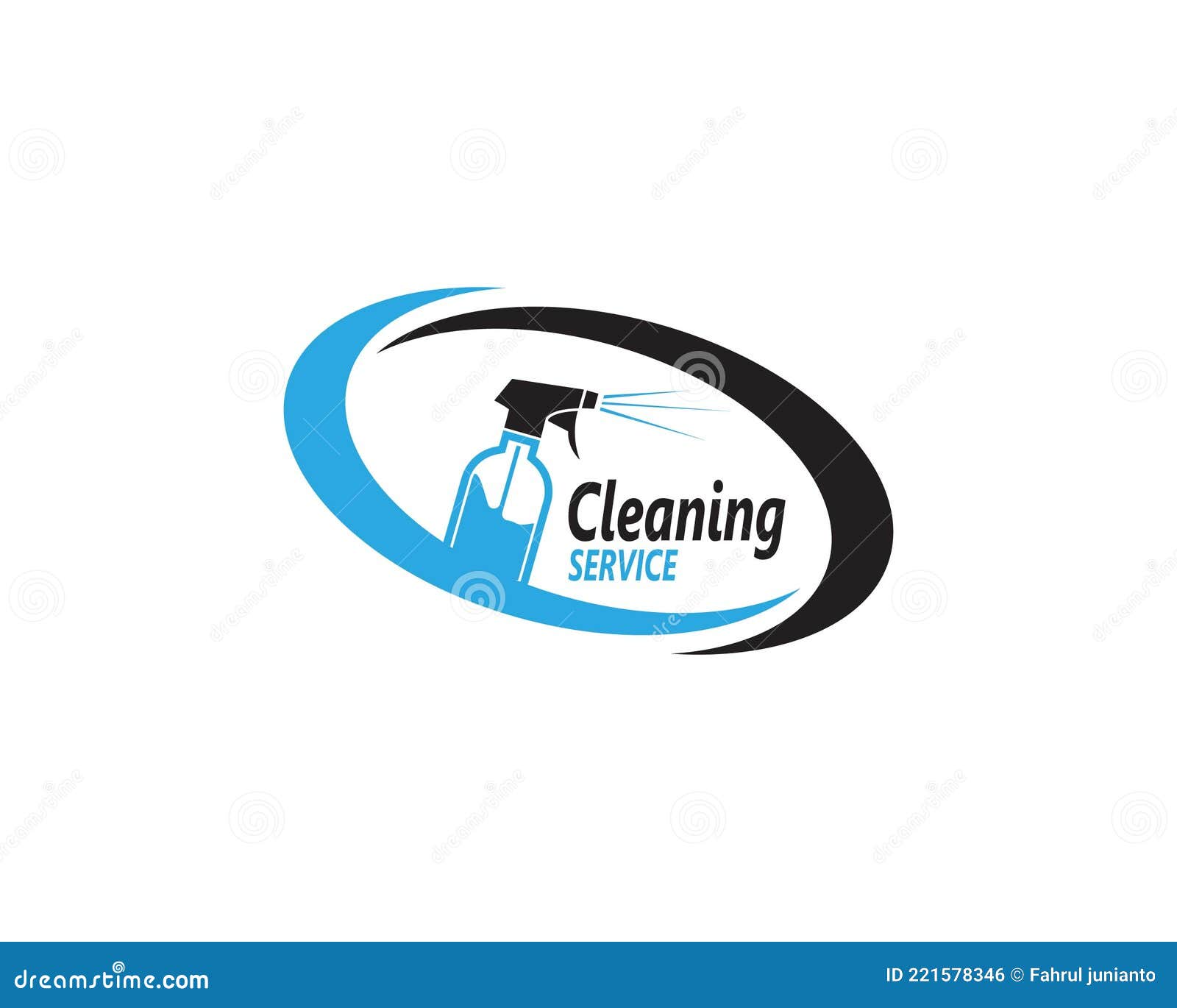Cleaning Service Icon and Symbol Vector Illustration Stock Vector ...