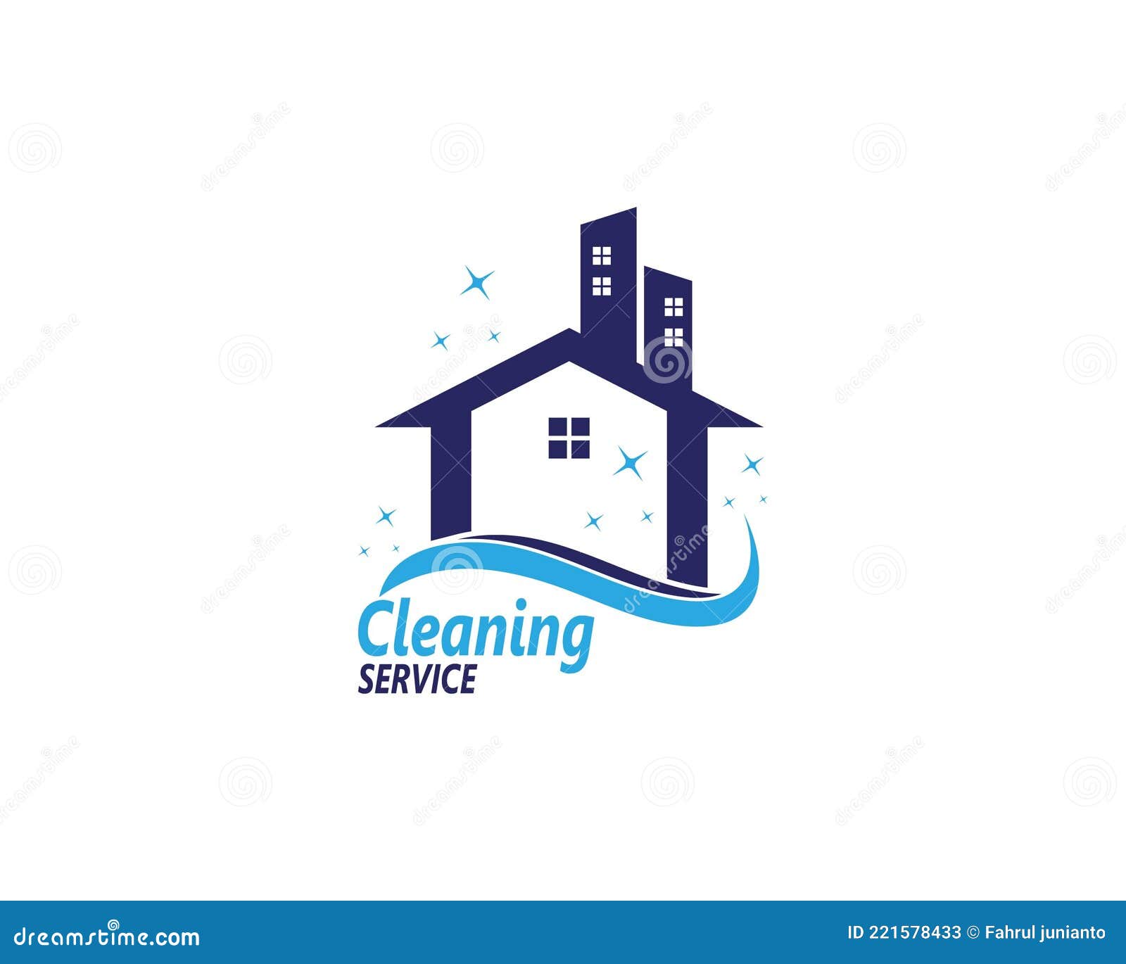 Cleaning Service Icon and Symbol Vector Illustration Stock Vector ...