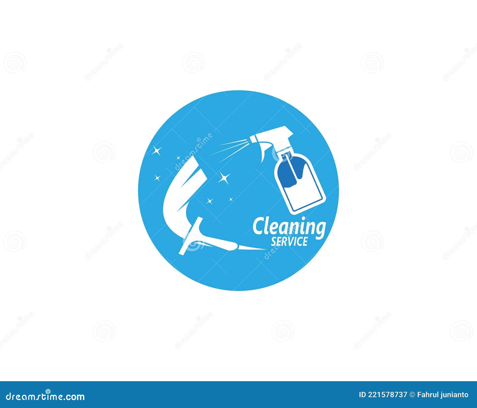 Cleaning Service Icon and Symbol Vector Illustration Stock Vector ...