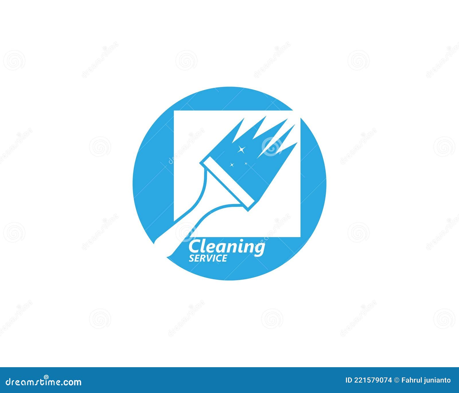 Cleaning Service Icon and Symbol Vector Illustration Stock Vector ...