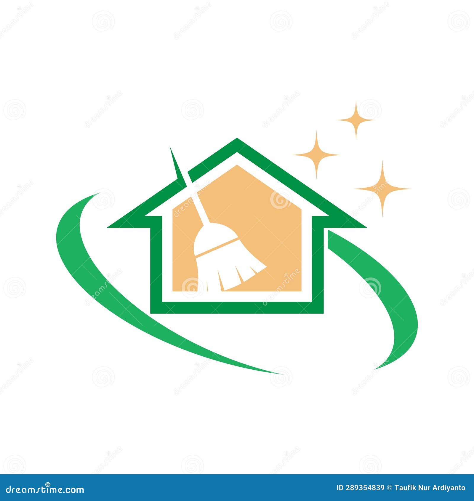 Cleaning Service Logo Icon Design Stock Illustration - Illustration of ...
