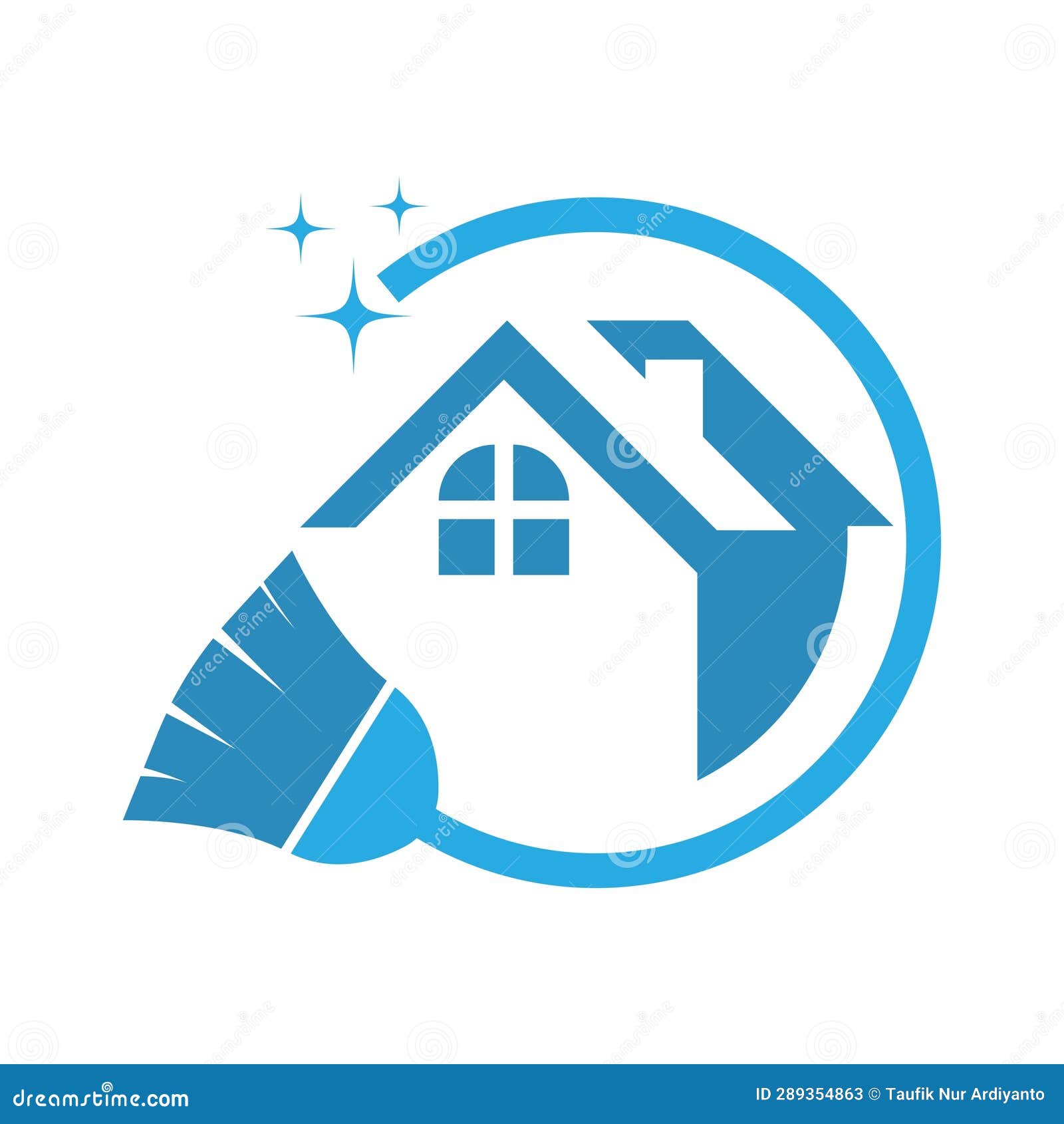 Cleaning Service Logo Icon Design Stock Vector - Illustration of ...