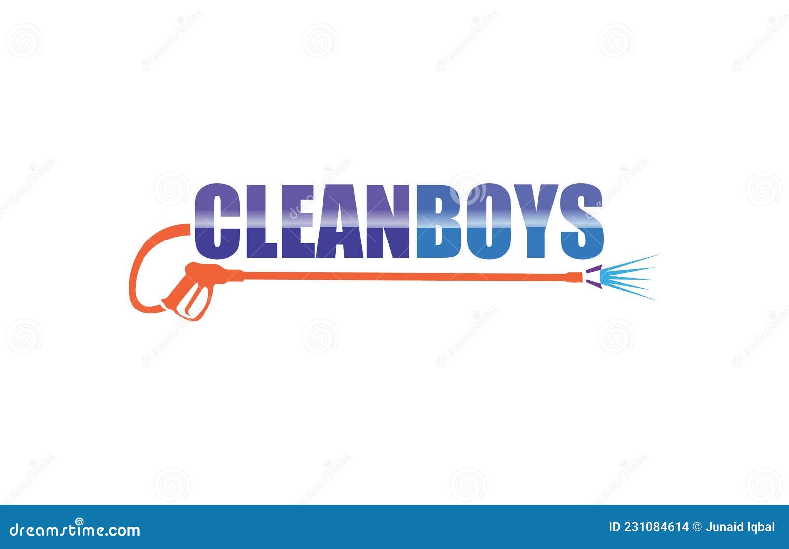 CLEANING SERVICE and PRESSURE PIPE LOGO and VECTOR DESIGN Stock Vector ...
