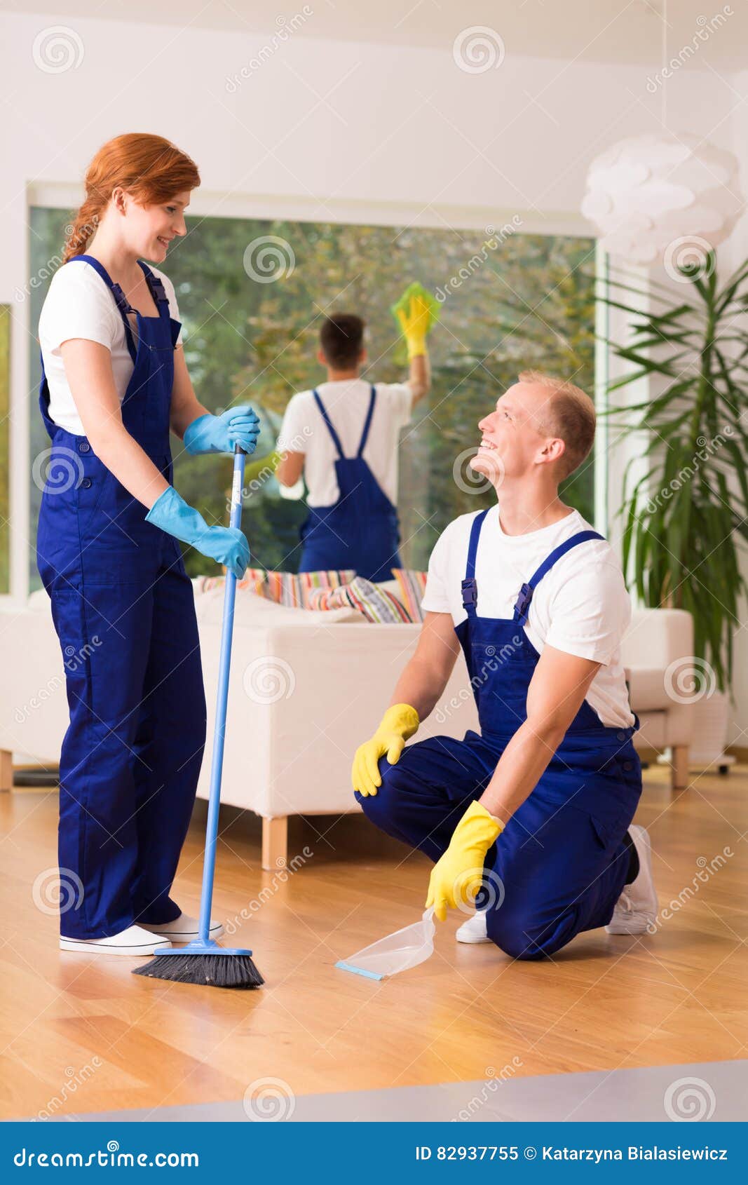 Cleaning Service Sweeping Floor Stock Image - Image of tidy, self: 82937755