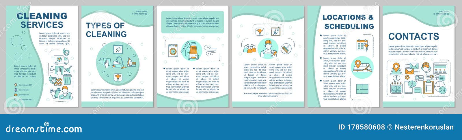 DTP Services Brochure Template Layout. Desktop Publishing Service ...