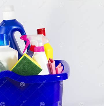Cleaning set stock photo. Image of house, domestic, household - 17929418