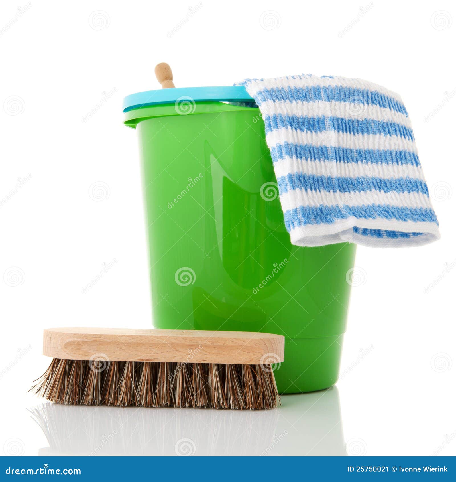 Cleaning set stock image. Image of green, isolated, plastic - 25750021