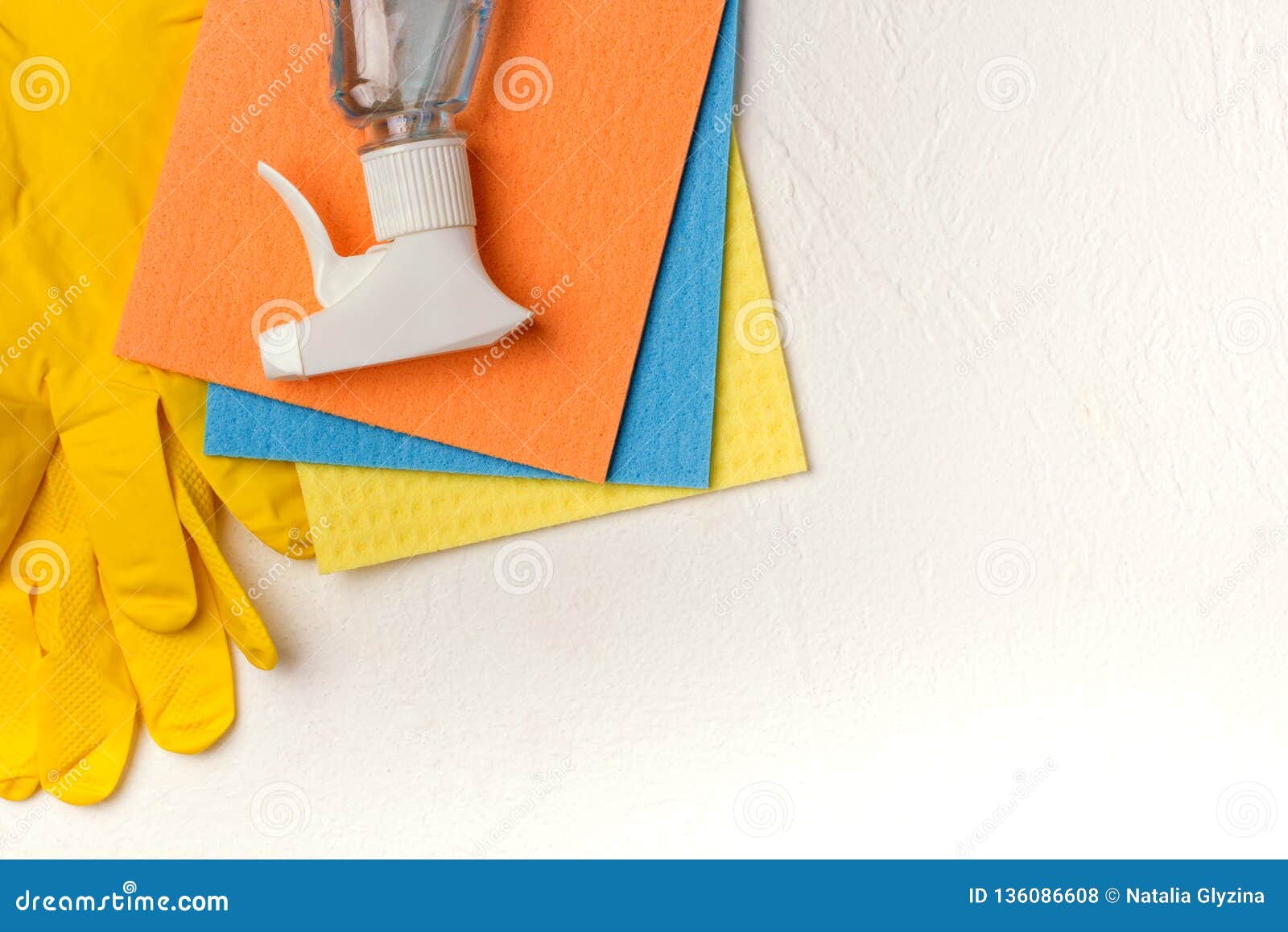 Cleaning Set. Spring Clean Up Stock Photo - Image of disinfectant ...