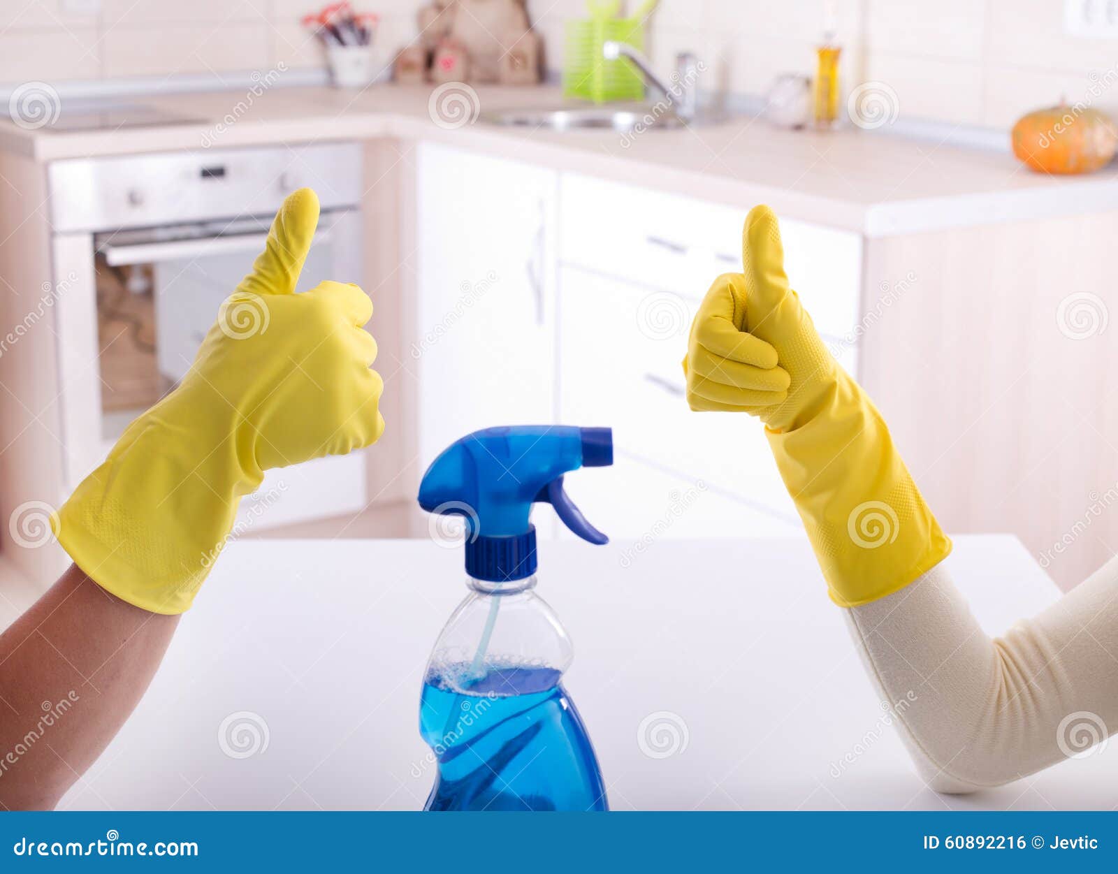 Cleaning stuff teamwork stock photo. Image of concept - 60892216