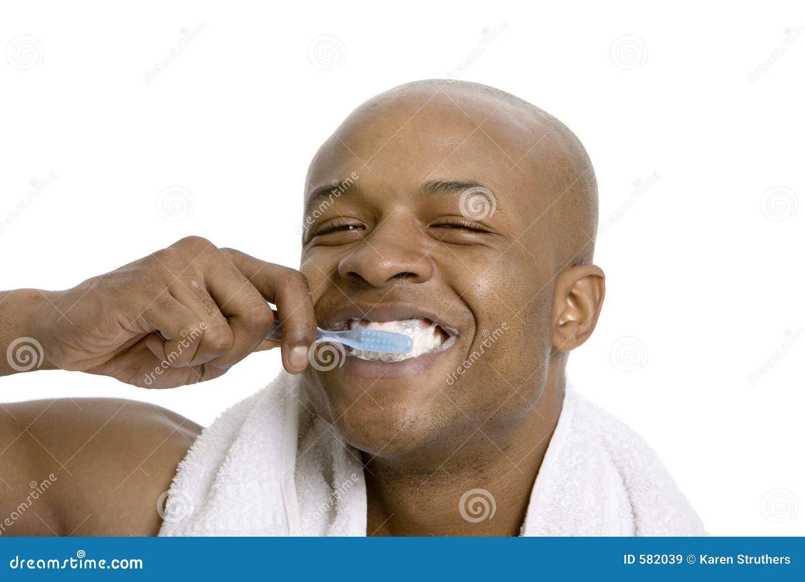 Cleaning teeth stock image. Image of boxing, bathroom, cleaning - 582039