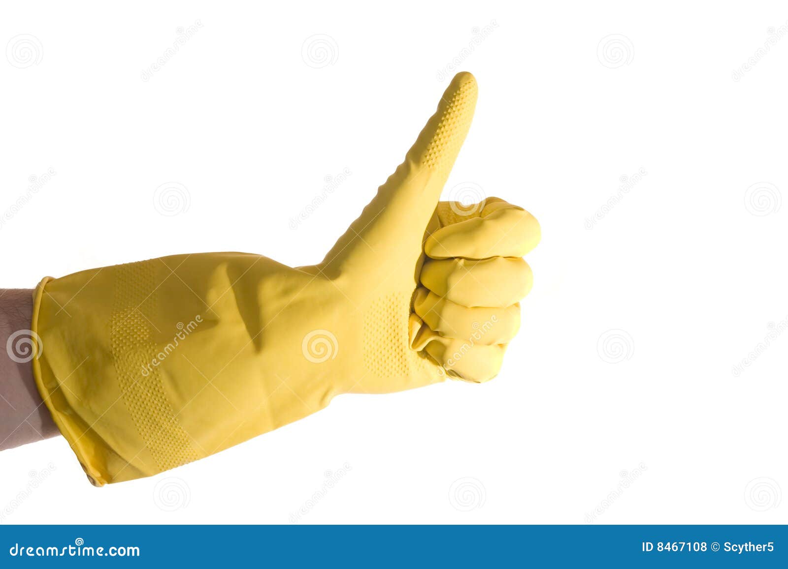 Cleaning Thumbs Up stock photo. Image of work, thumbs - 8467108