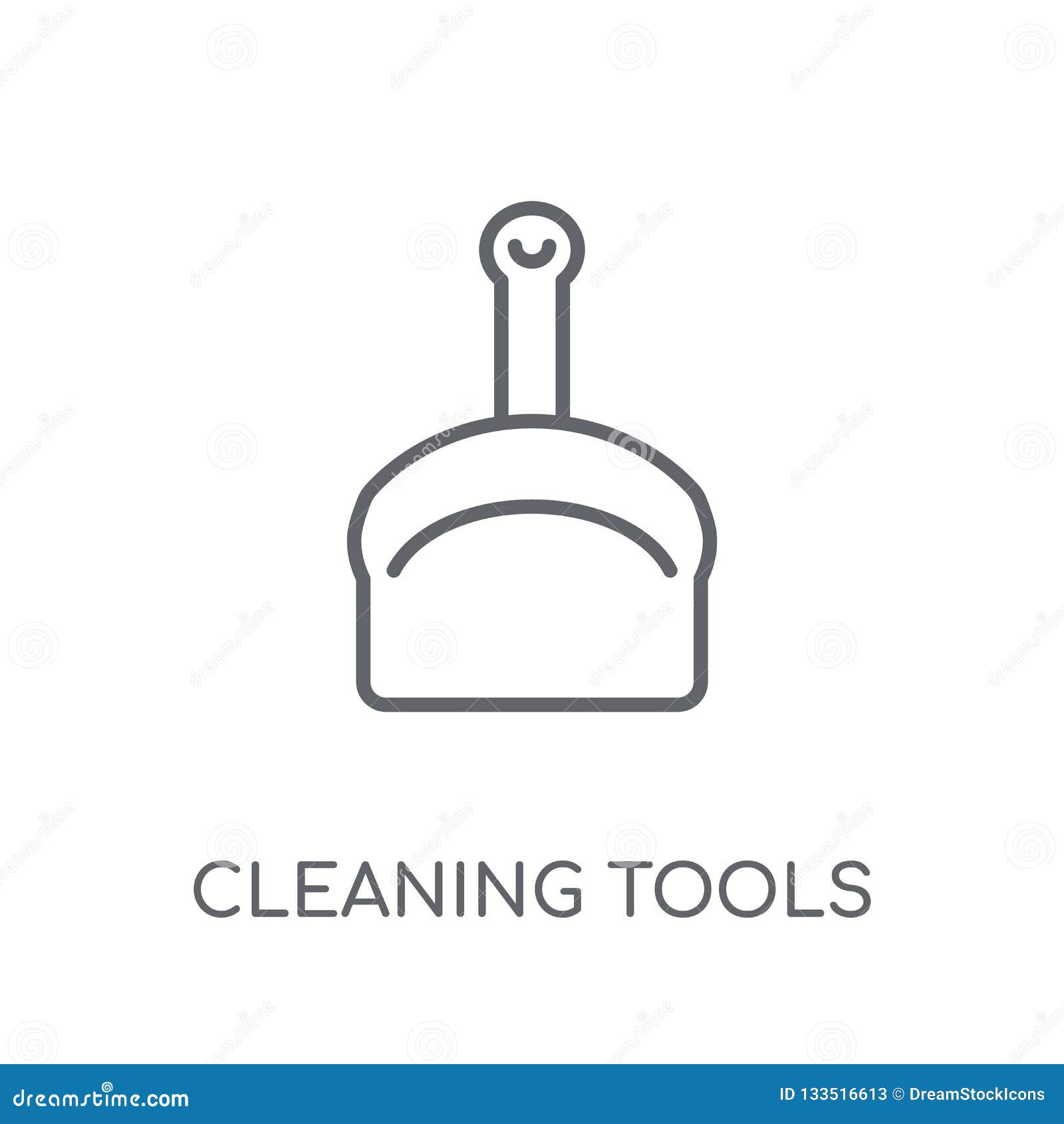 Cleaning Tools Linear Icon. Modern Outline Cleaning Tools Logo C Stock ...