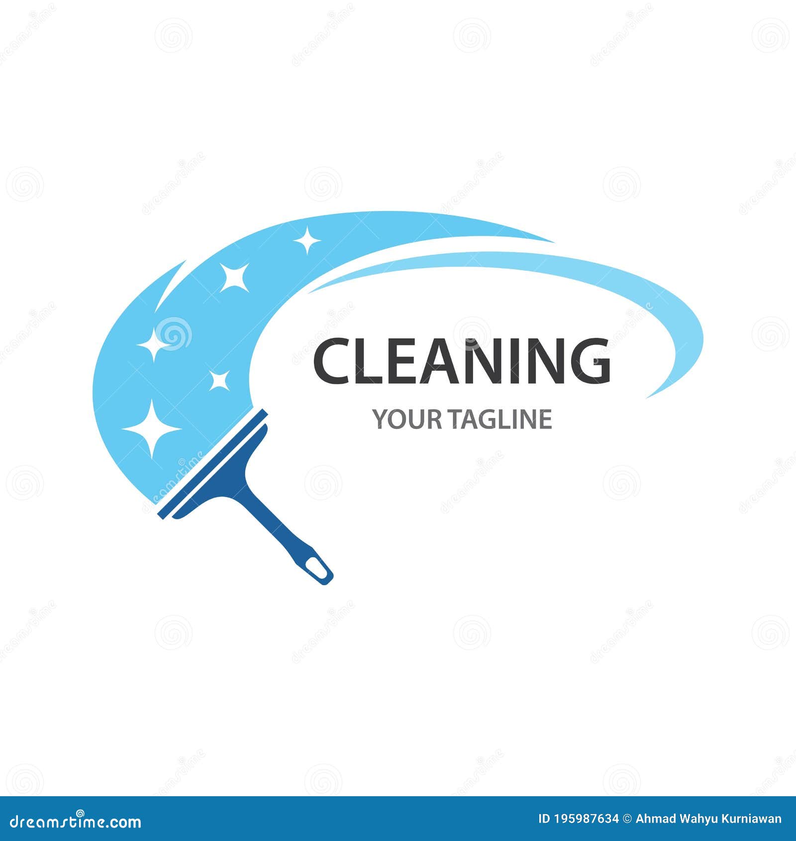 Cleaning tools stock vector. Illustration of vector - 195987634