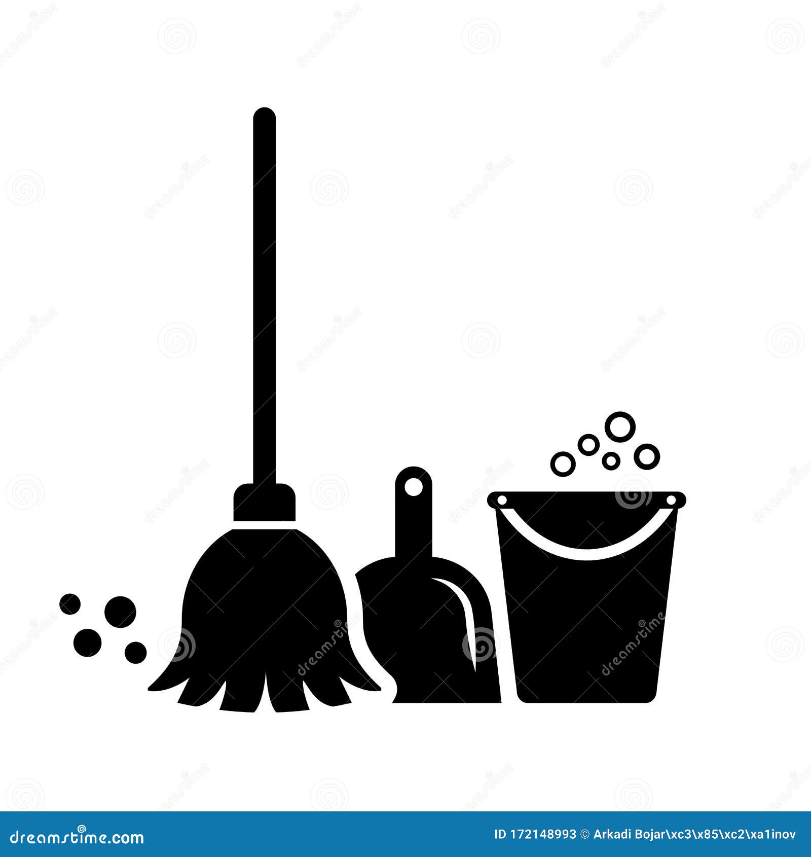 Cleaning Tools Royalty-Free Stock Photo | CartoonDealer.com #31898259