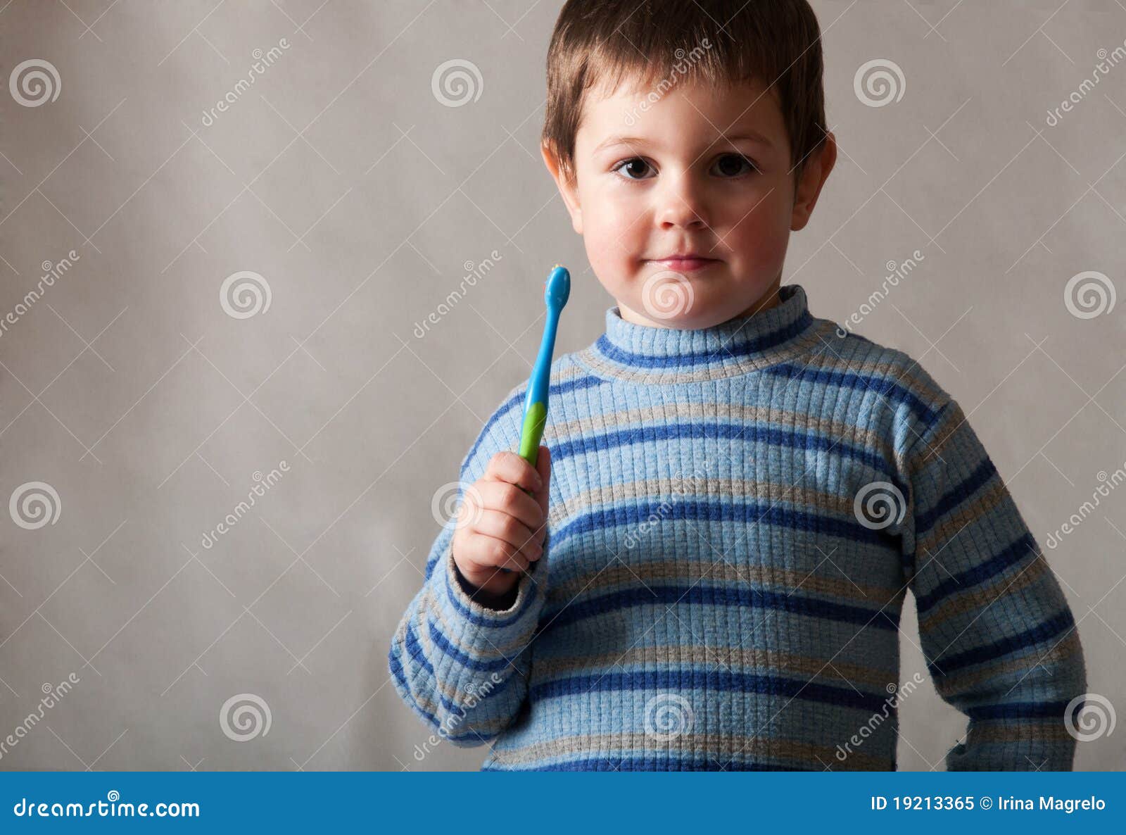 Cleaning tooth stock image. Image of little, laughing - 19213365