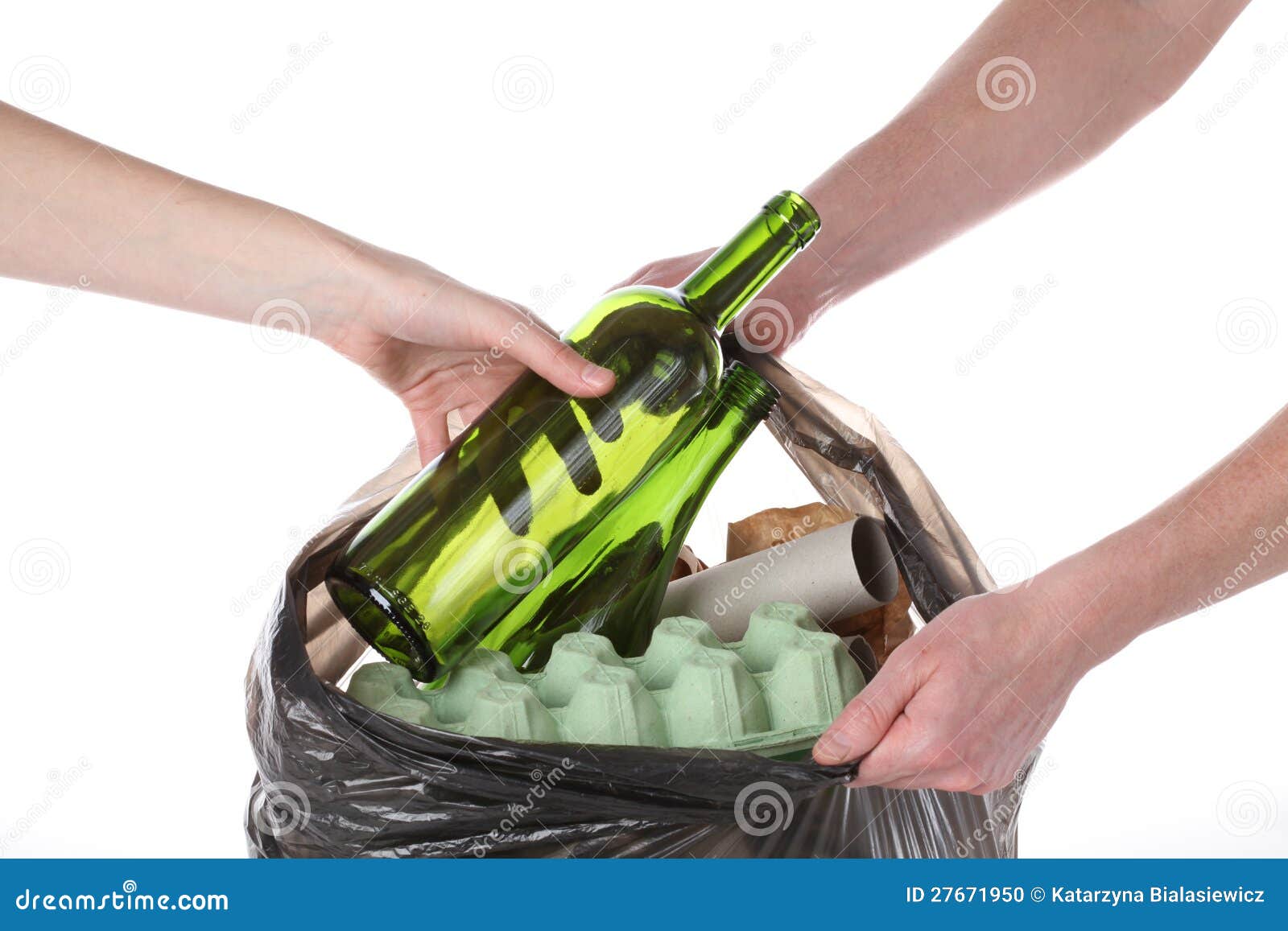 Cleaning up rubbish stock photo. Image of cleaning, disposal - 27671950