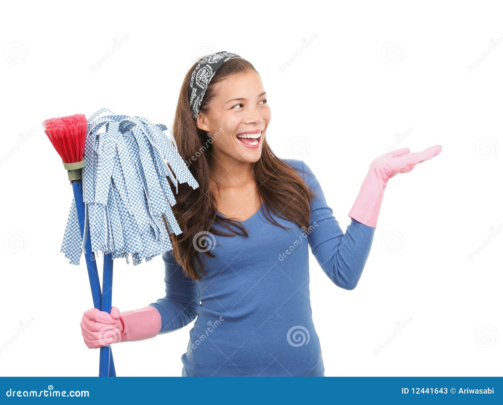 Commercial Cleaning Asian Lady Stock Photos - Free & Royalty-Free Stock ...