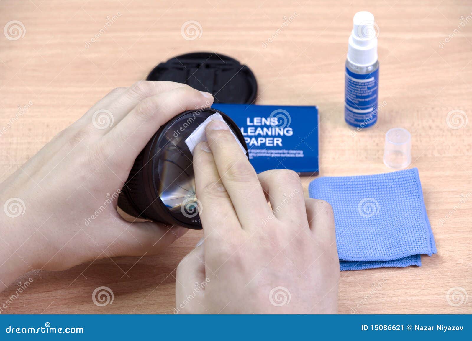 Cleaning your lense stock image. Image of cleaning, filter - 15086621