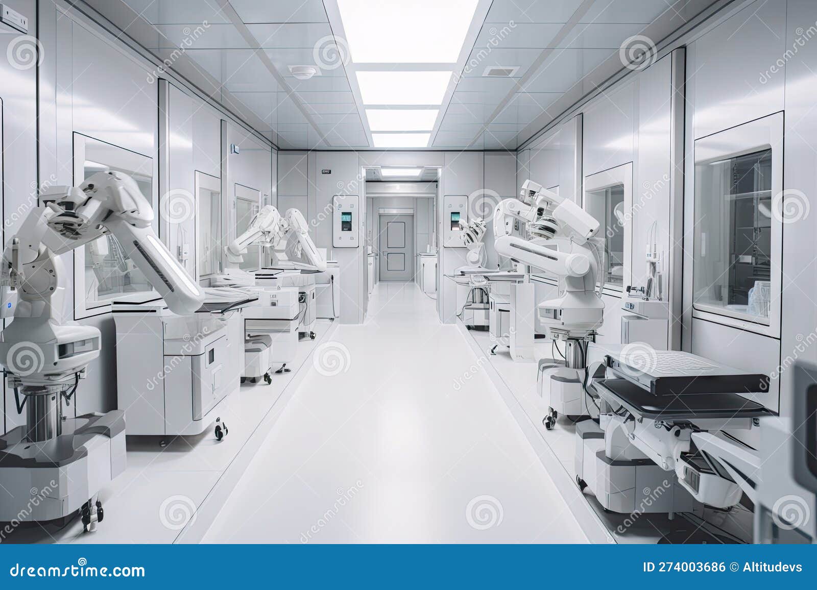 Cleanroom with Multiple Micro-robotic Devices Performing Precise ...