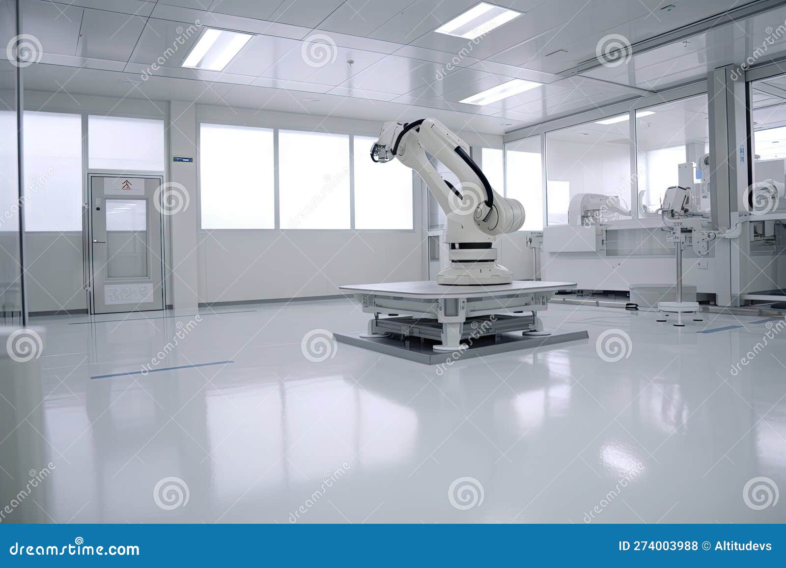 Cleanroom Robot, Performing Delicate with Precision and Accuracy Stock ...
