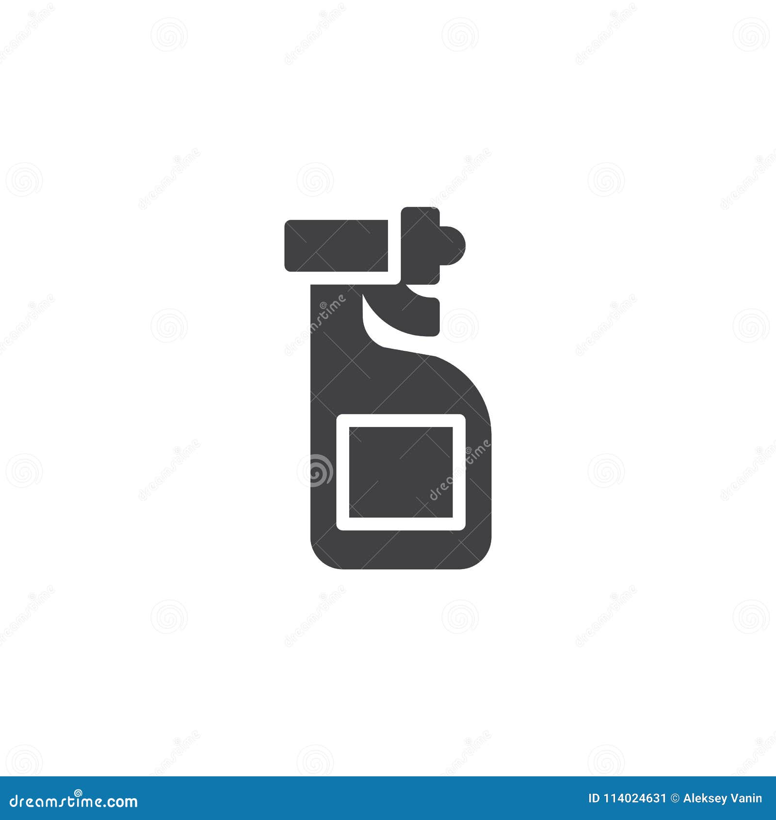 Cleanser vector icon stock vector. Illustration of sanitary - 114024631