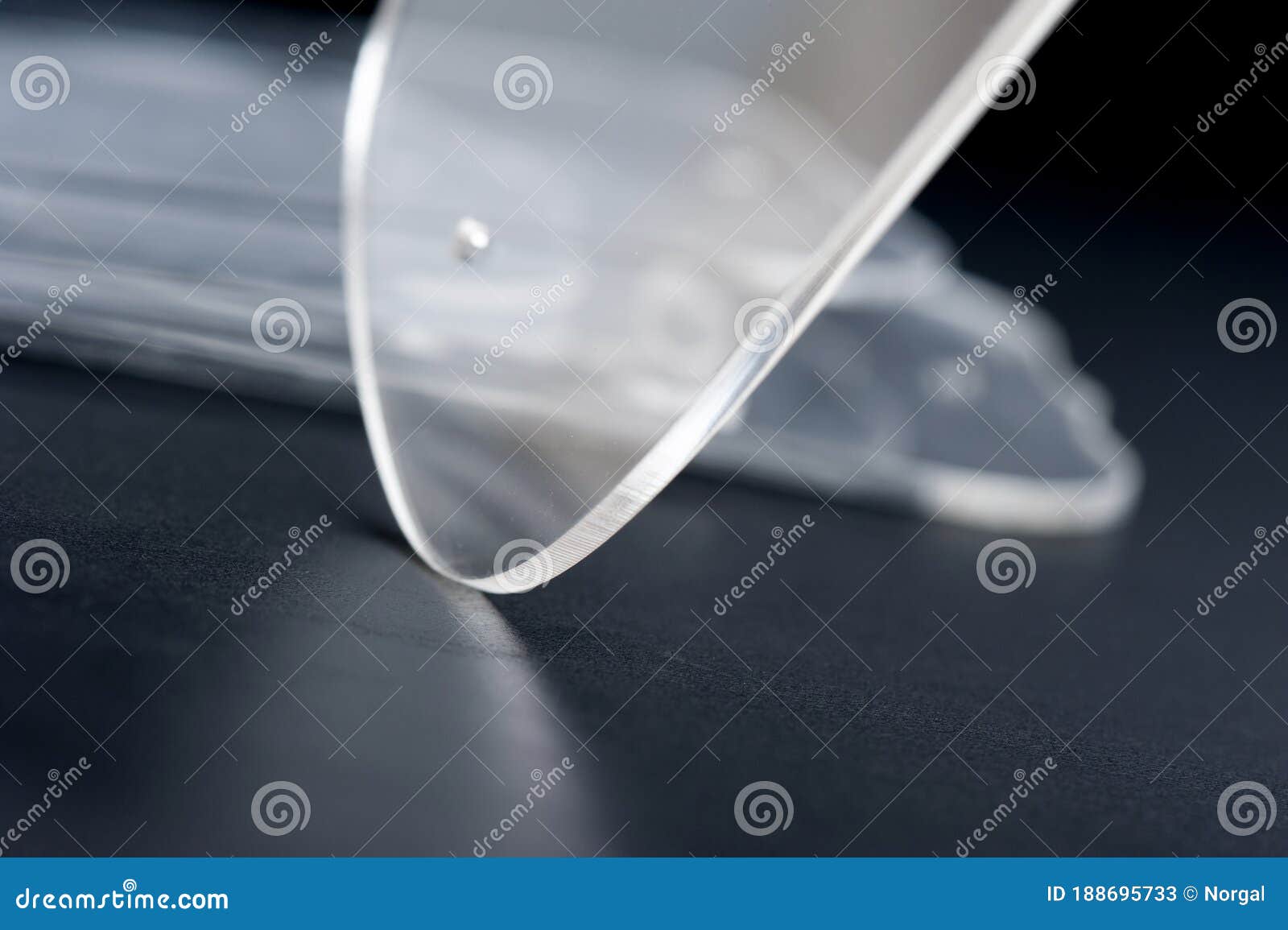 Clear acrylic template stock image. Image of factory - 188695733