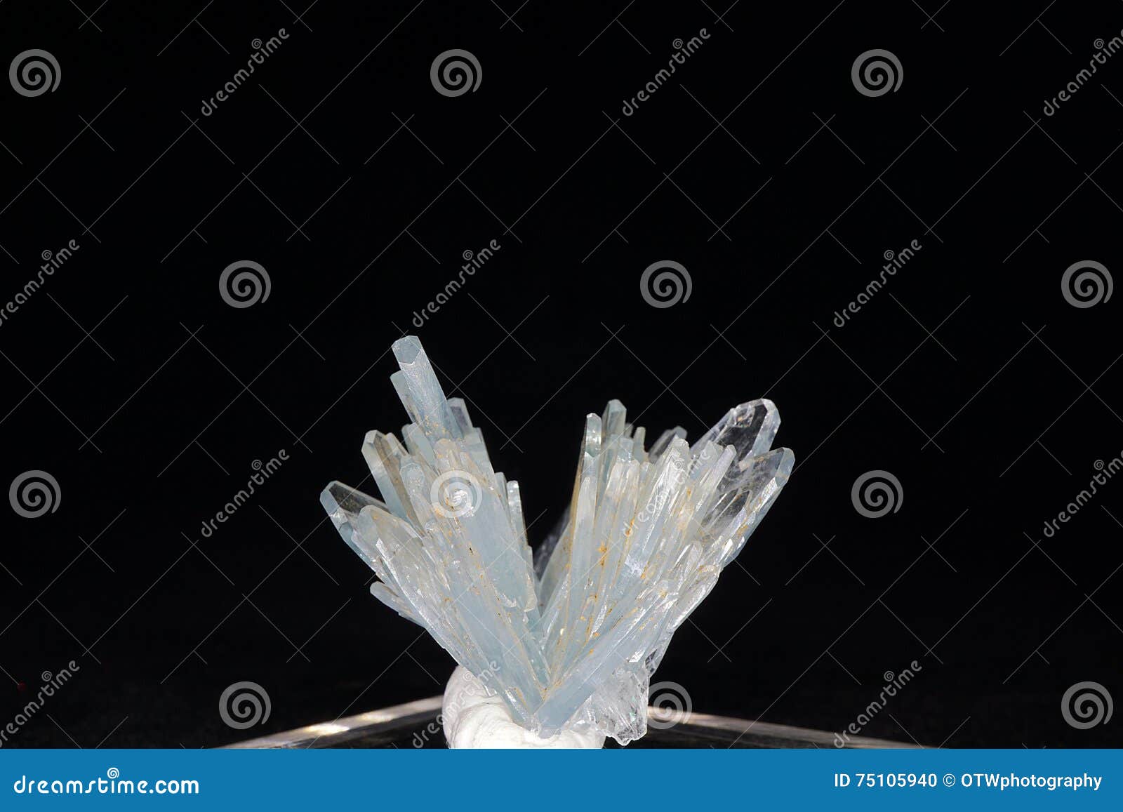 Clear Barite stock photo. Image of crystal, barium, baryte - 75105940