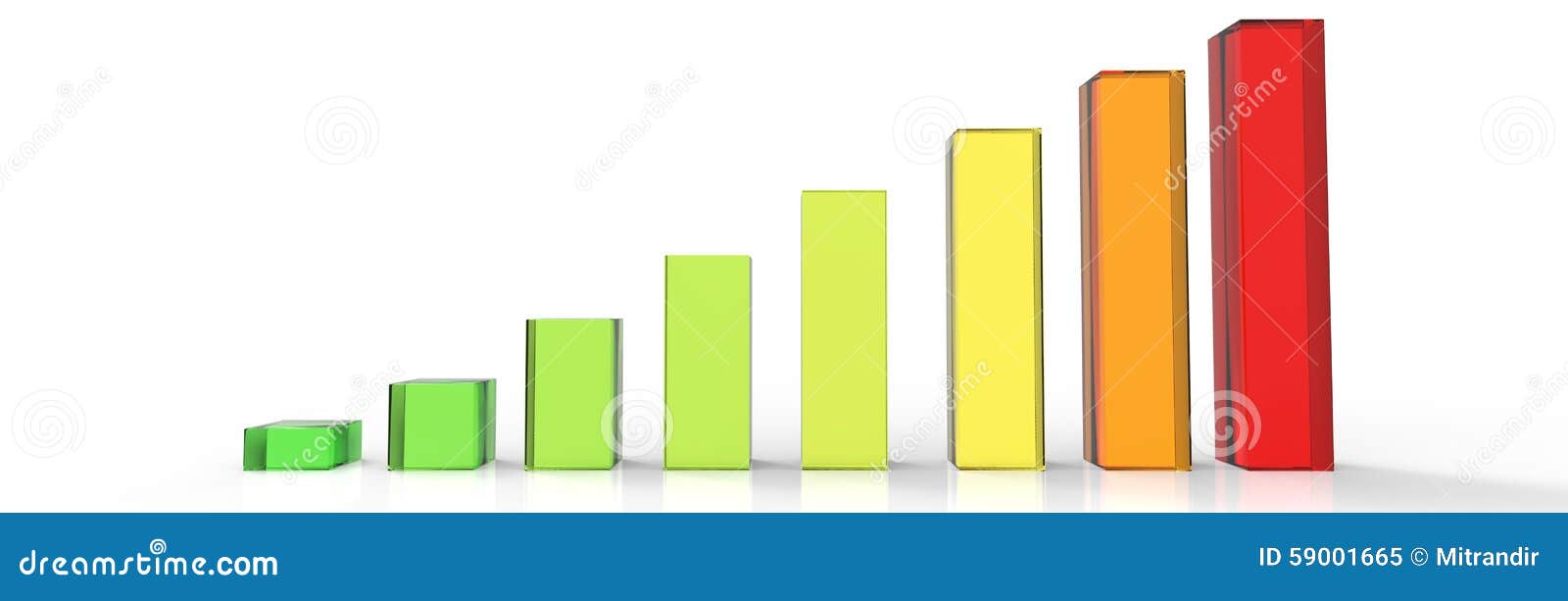 Clear Bars and charts stock illustration. Illustration of company ...