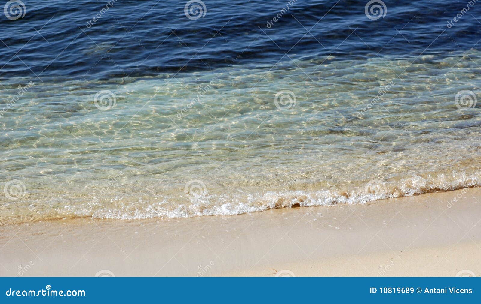 Clear beach stock image. Image of color, coast, water - 10819689