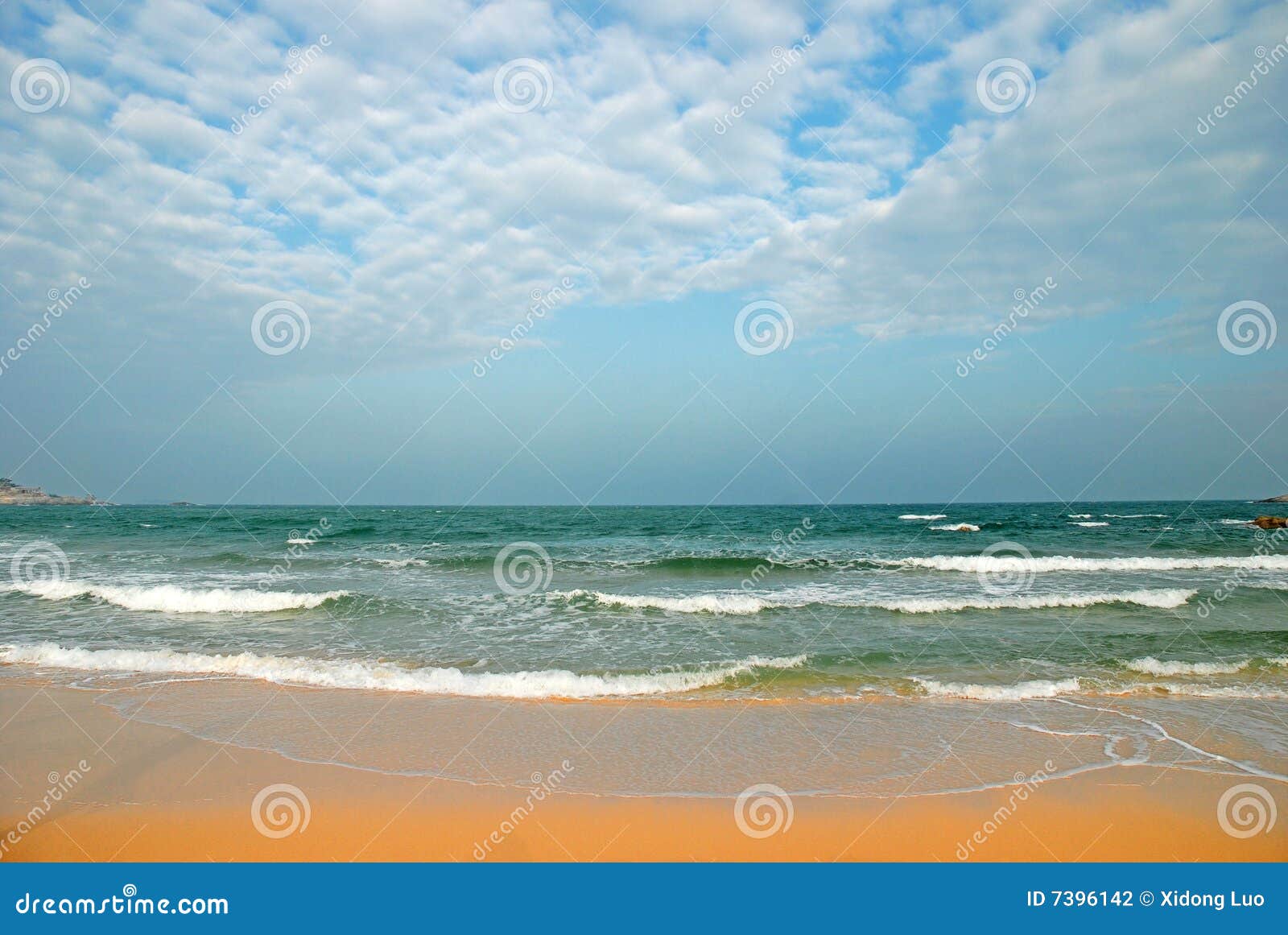 Clear Beach stock photo. Image of waves, seashore, sand - 7396142