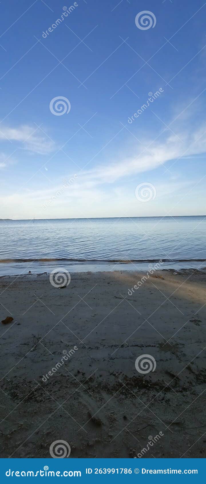 Clear beach stock photo. Image of beach, dusk, wave - 263991786