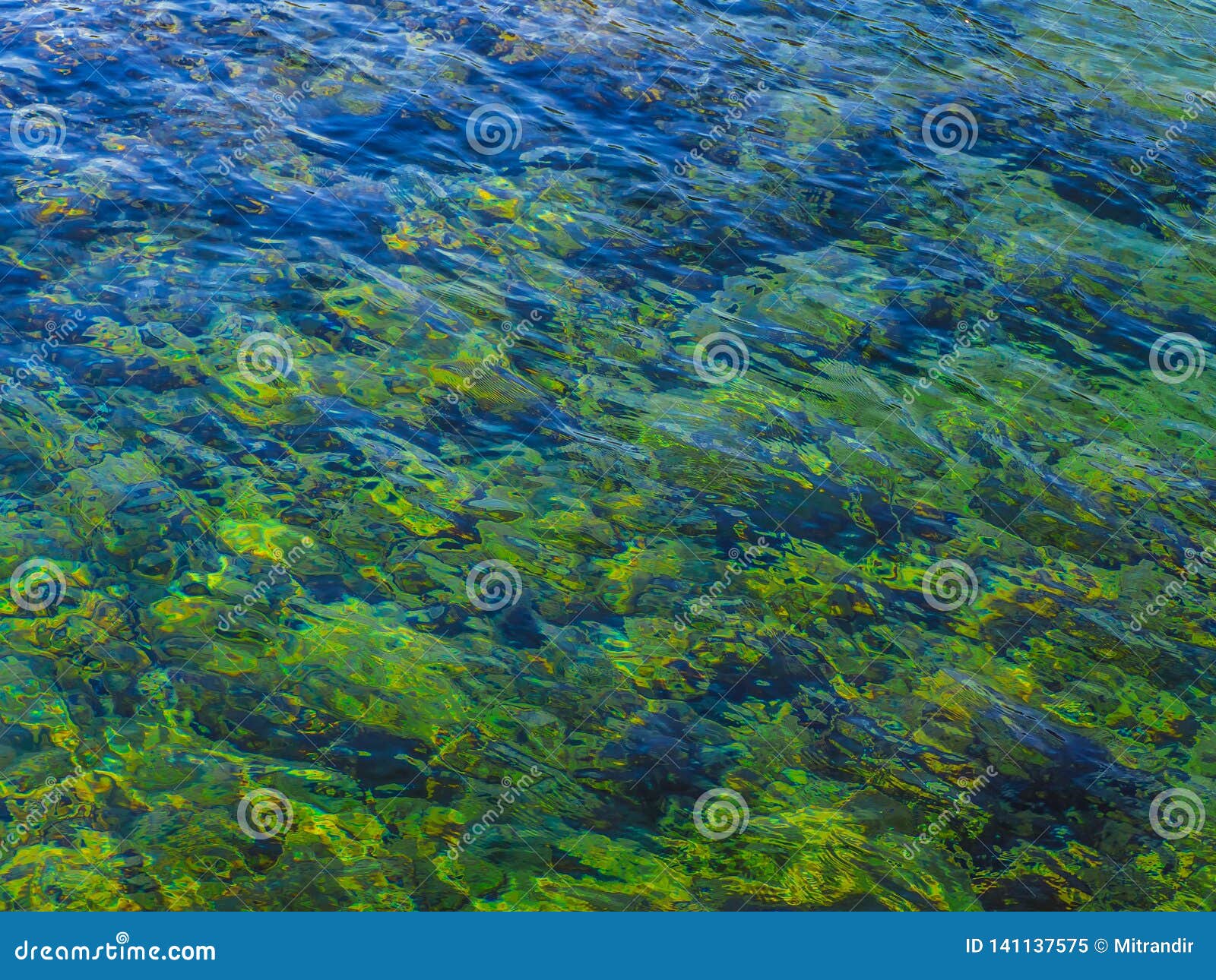 Clear Blue Green Water - Texture Stock Image - Image of seascape ...