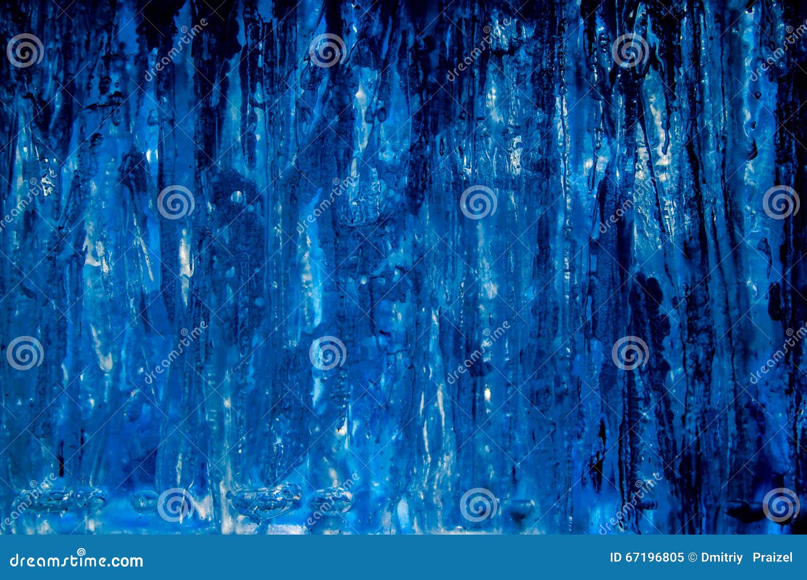 Clear blue ice stock image. Image of crystal, nature - 67196805