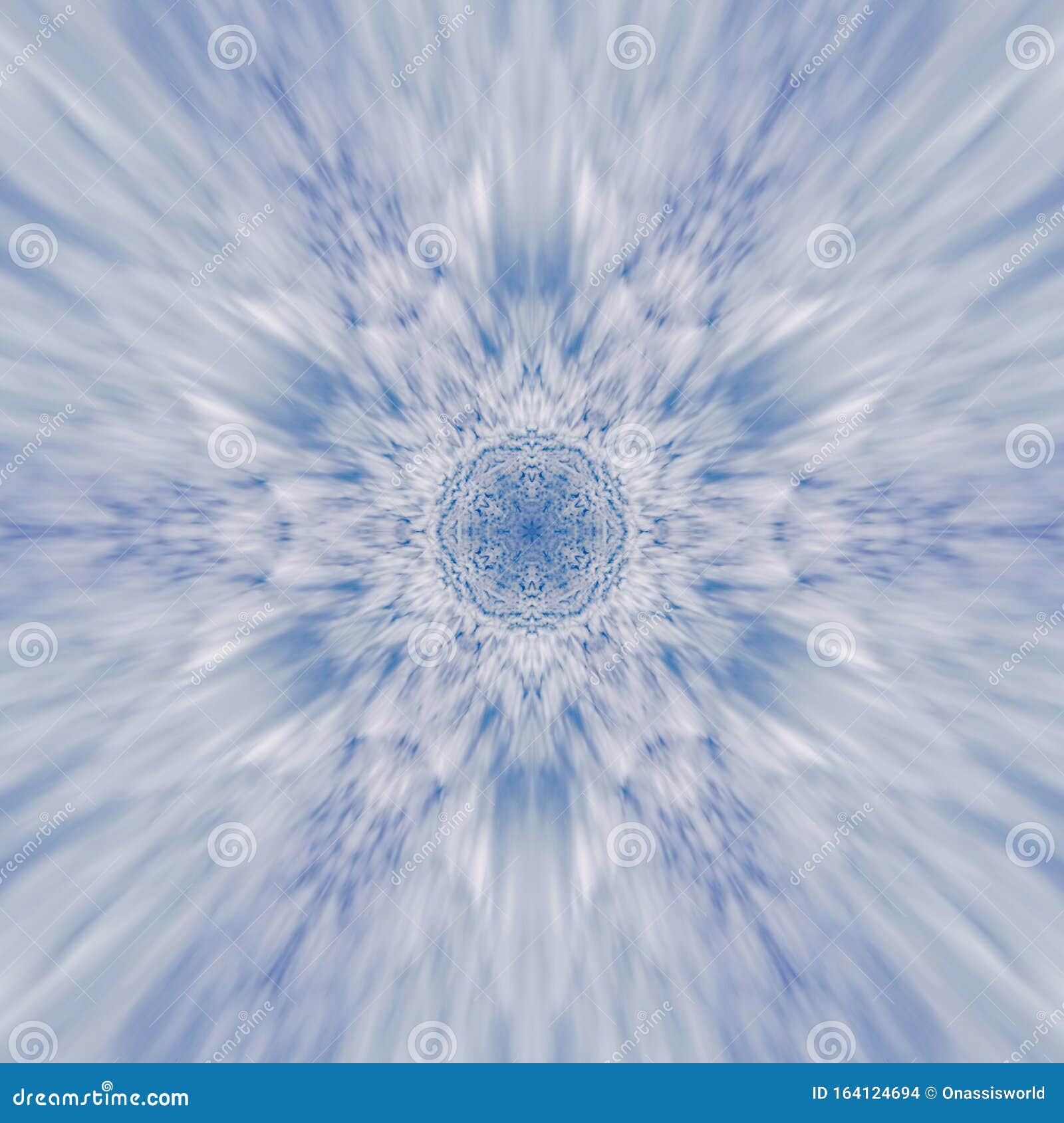 Clear Blue Skies White Grey Clouds Abstract Art Stock Photo - Image of ...