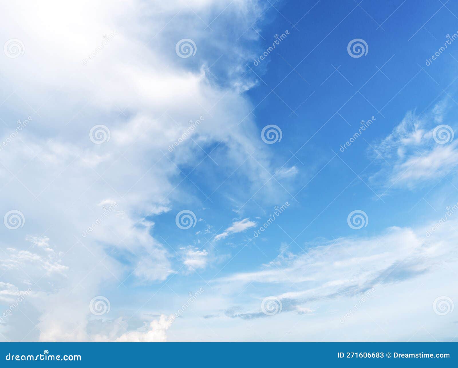 Clear Blue Sky Background,clouds with Background Stock Image - Image of ...