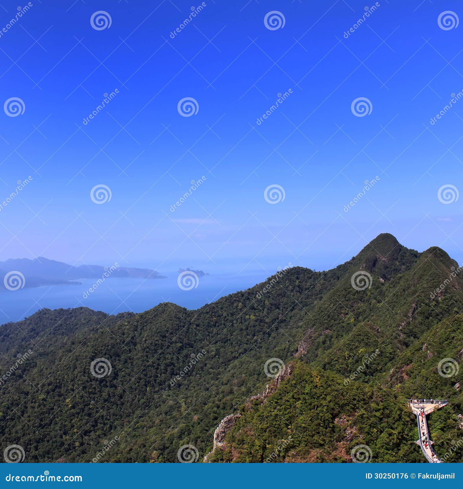 Mount Mat Cincang, Langkawi Island Stock Photo - Image of kedah, scenic ...
