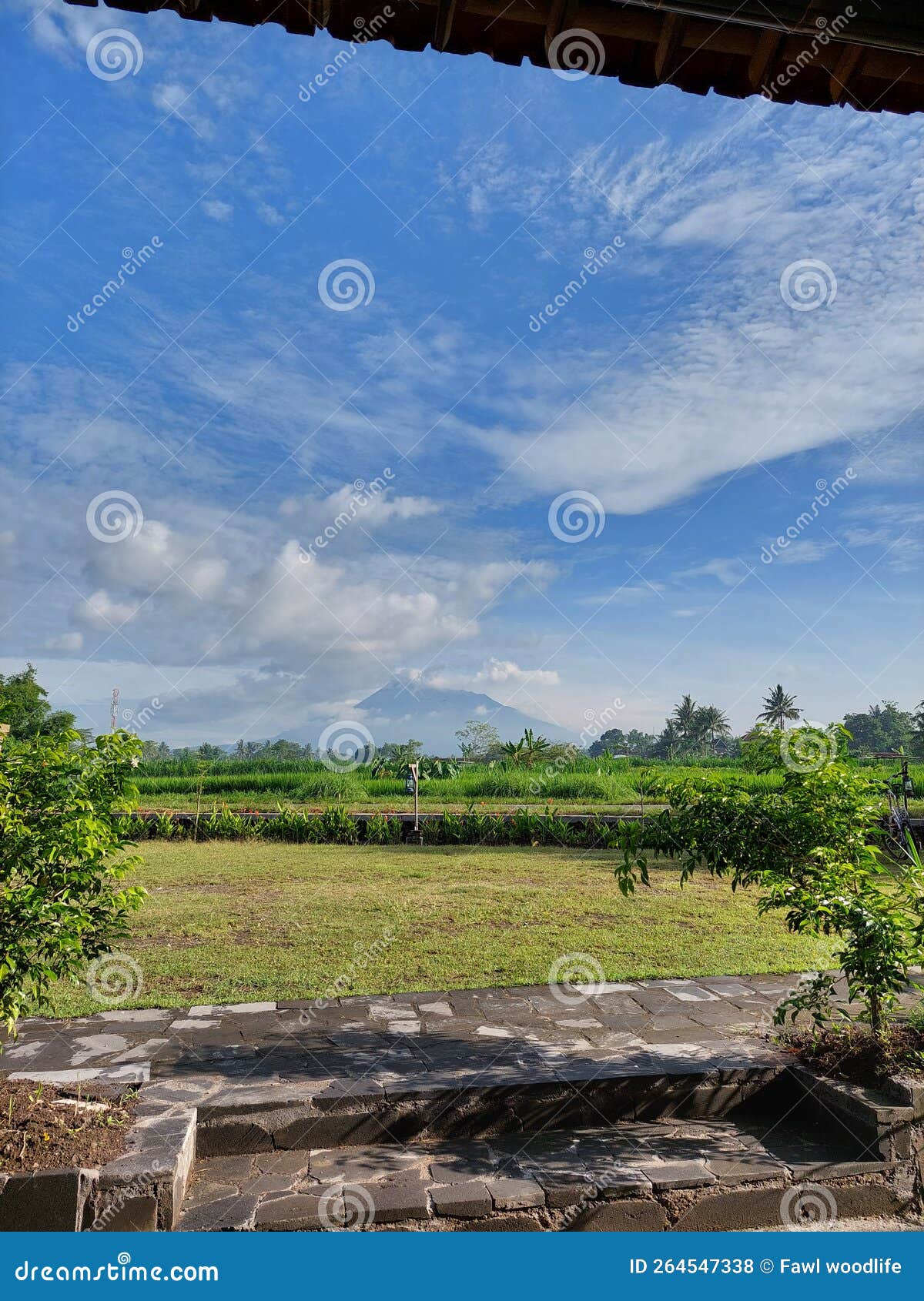 Clear Blue Sky with Random Shape of Cloud in the Morning Stock Photo ...