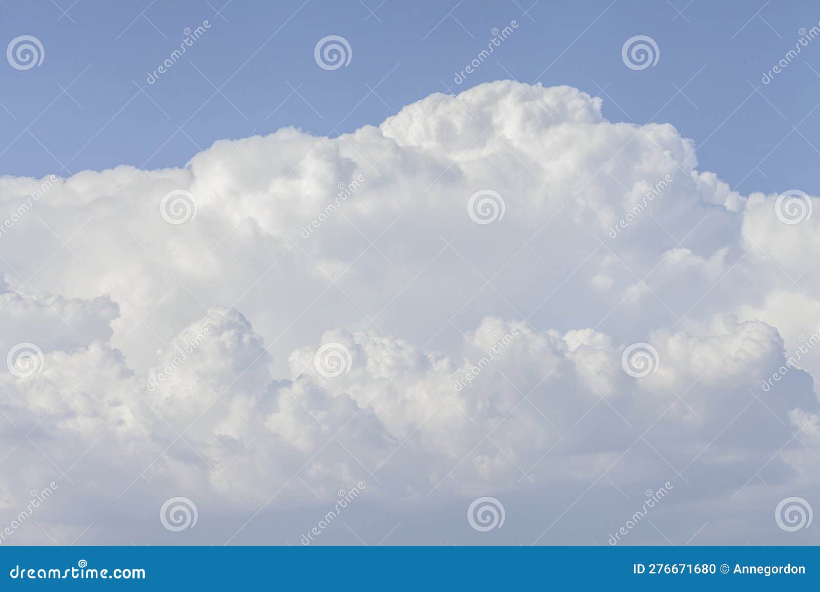 Clear Blue Sky with White Cloud Background. Clearing Day Stock Photo - Image of beach, white ...